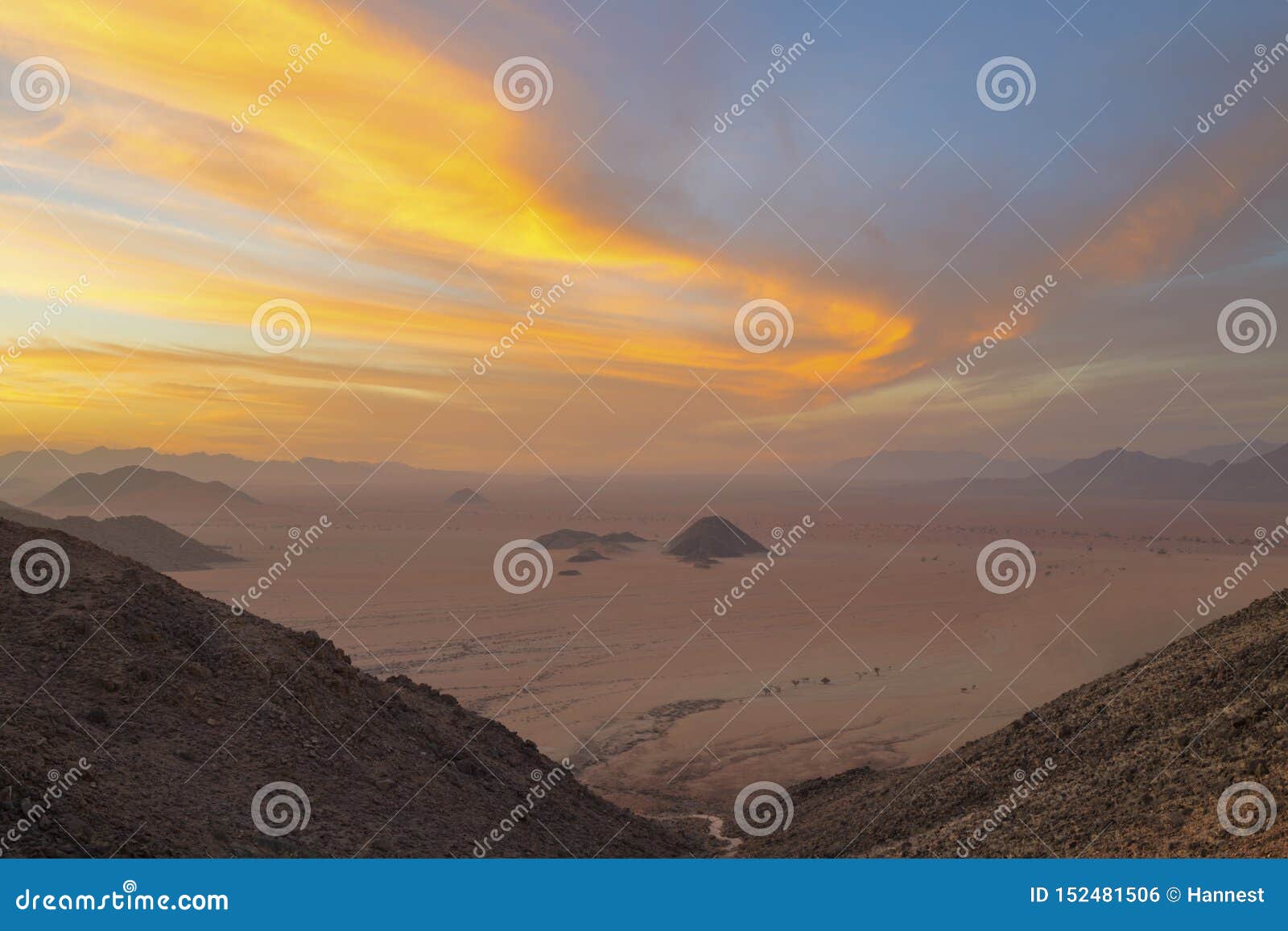 Yellow Colored Clouds in the Dust Storm Stock Photo - Image of dirt ...