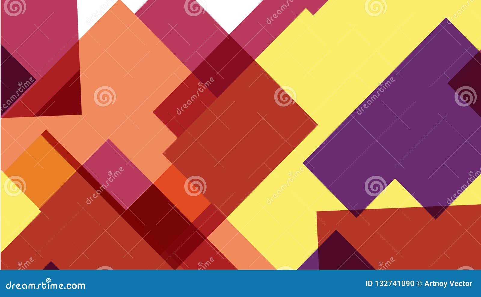 Pattern with a Colored Box with a White Background Stock Vector ...