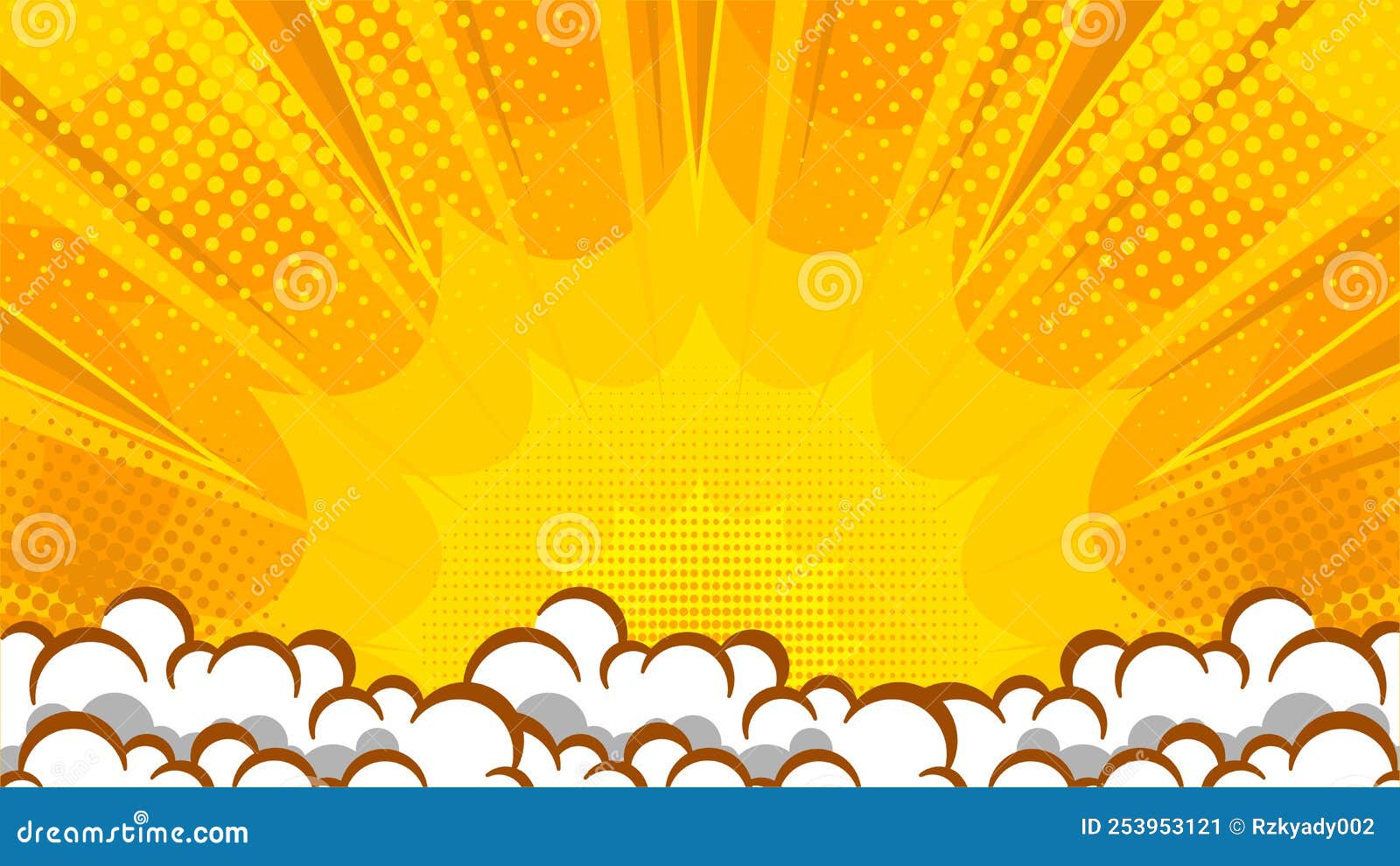 Red Comic Abstrack Background Pop Art Book Or Poster Background With ...