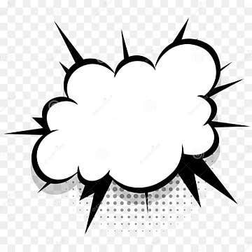 Yellow Comics Speech Bubble for Text Stock Vector - Illustration of ...