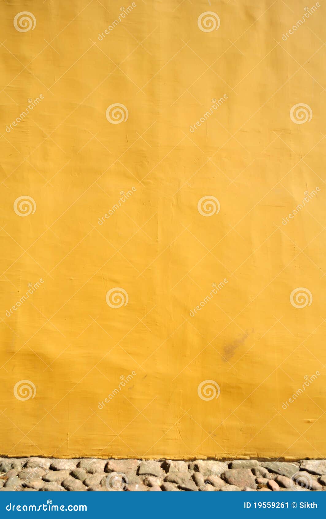 Yellow Concrete Wall stock image. Image of detail, textured - 19559261