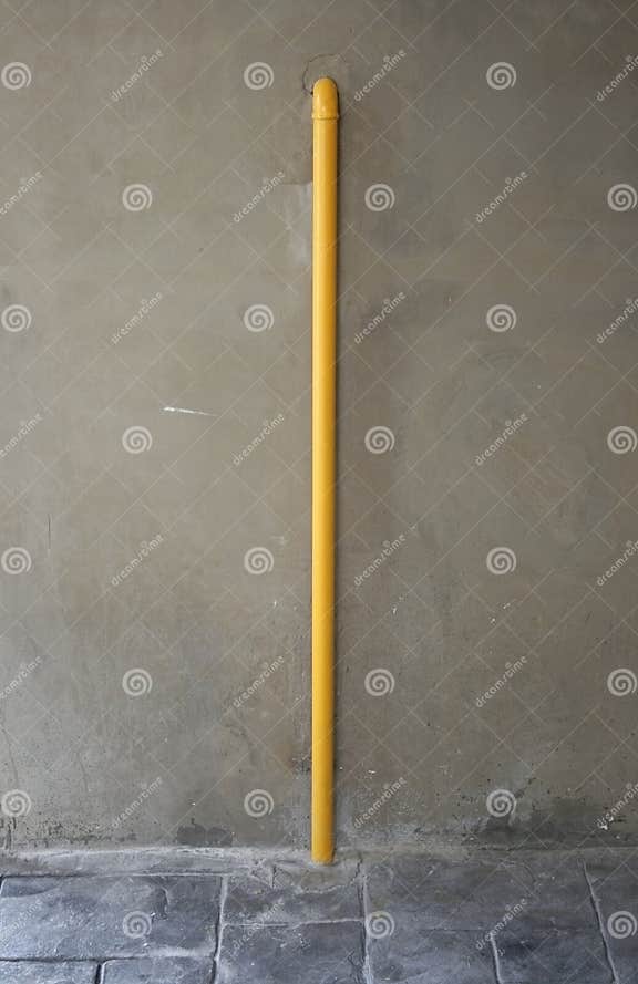 Yellow conduit stock image. Image of architecture, exterior - 38953825