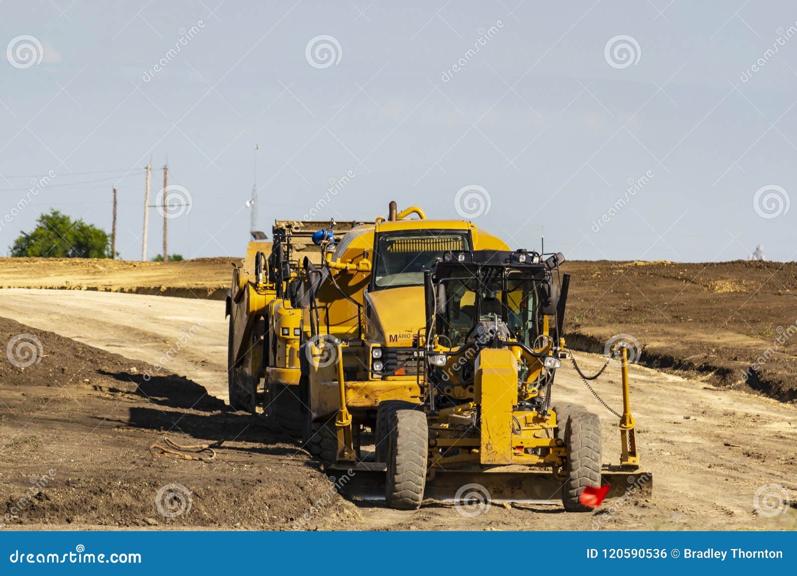 Yellow Construction Equipment Editorial Photo - Image of construction ...