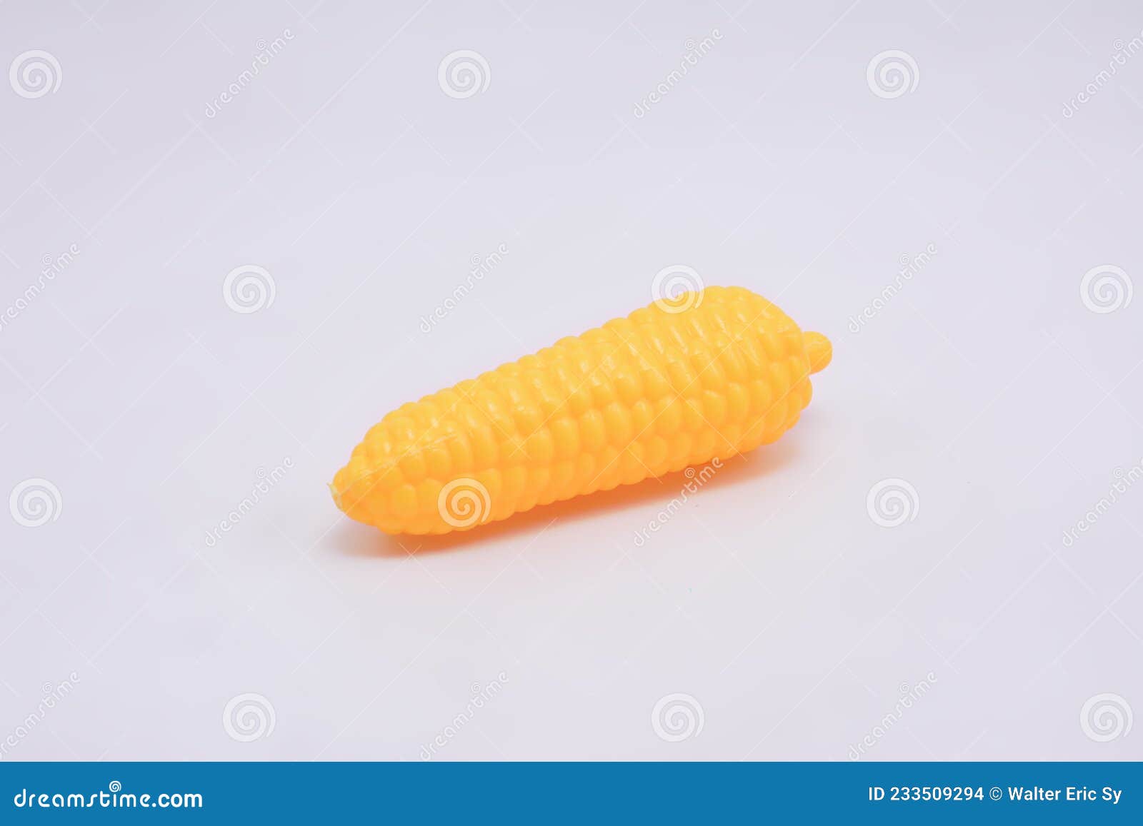 Yellow Corn Plastic Toy Played by Kids Stock Photo - Image of baby ...