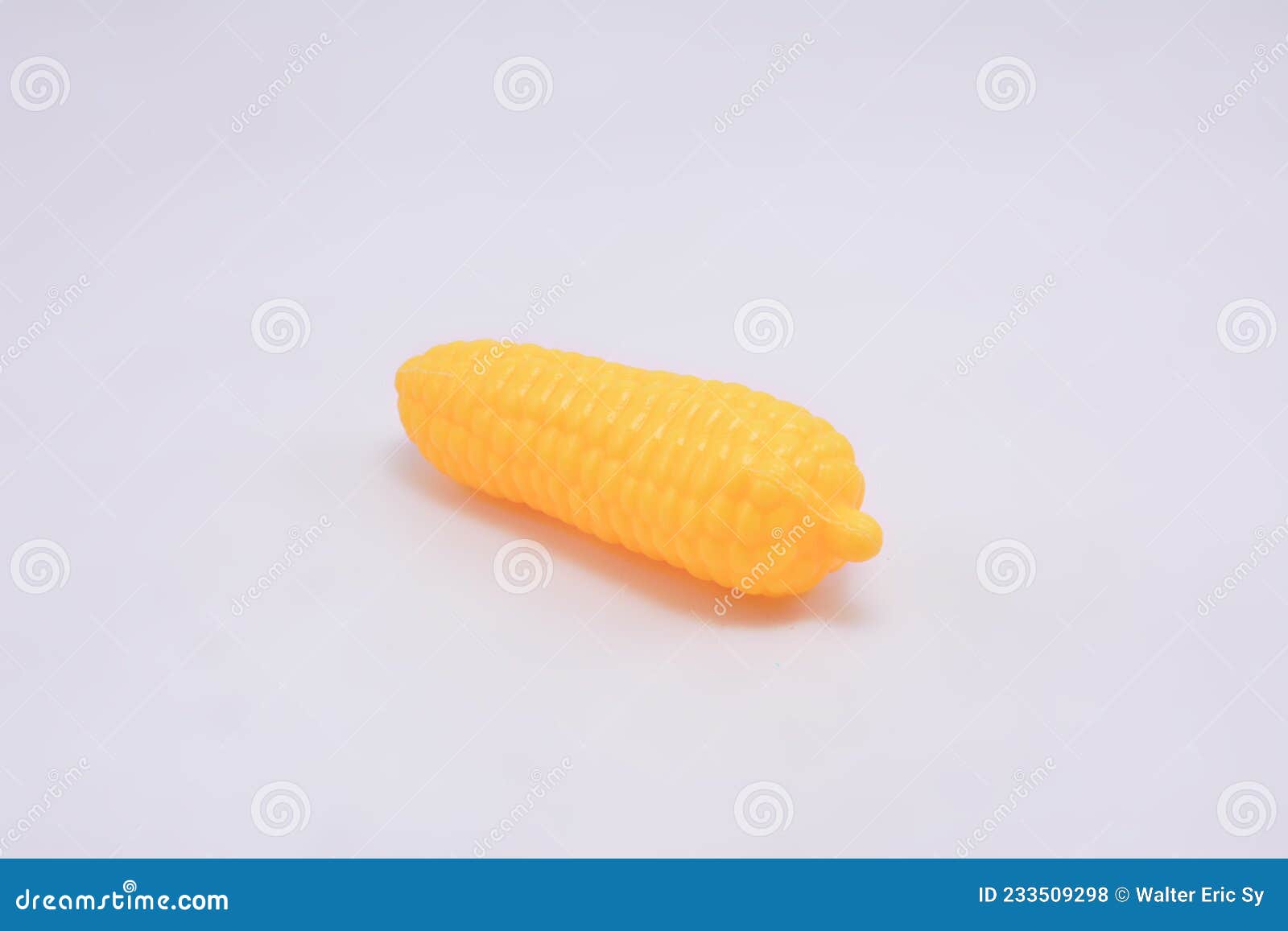 Yellow Corn Plastic Toy Played by Kids Stock Photo - Image of baby ...