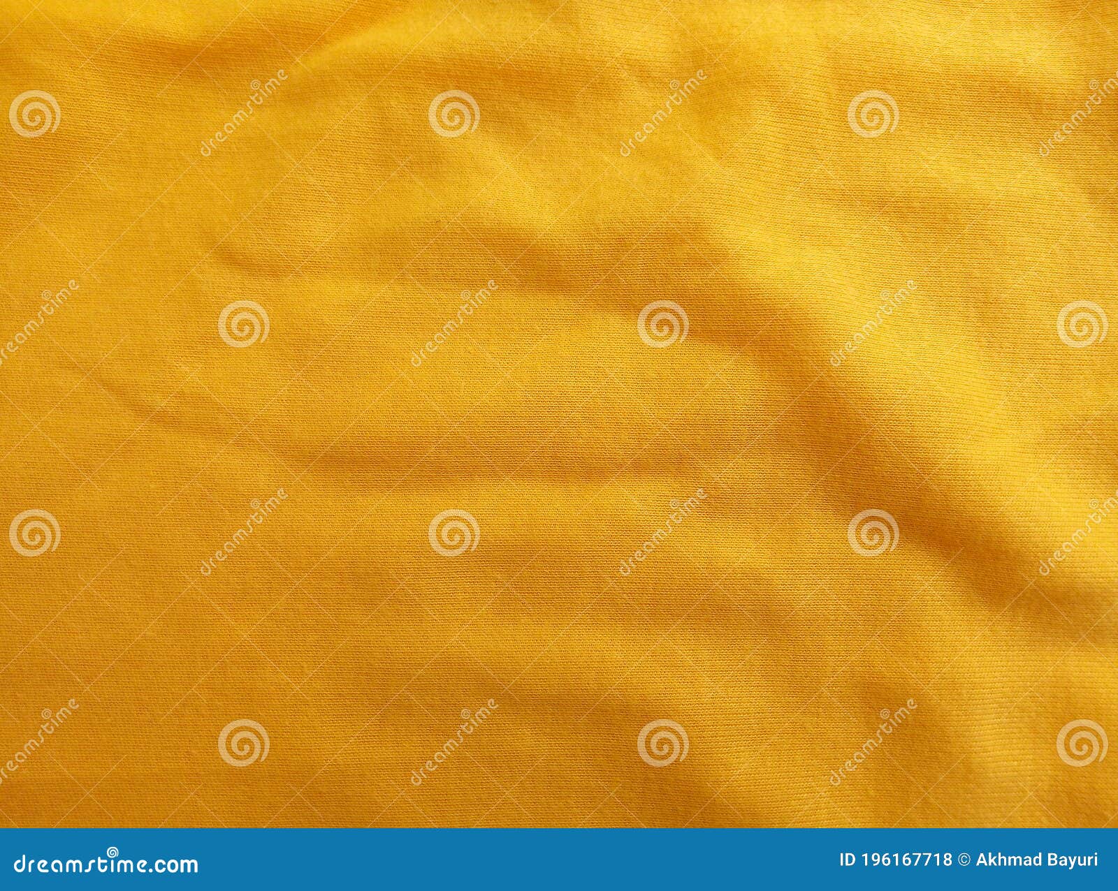 Yellow Cotton Fabric Texture Stock Photo - Image of closeup, full ...