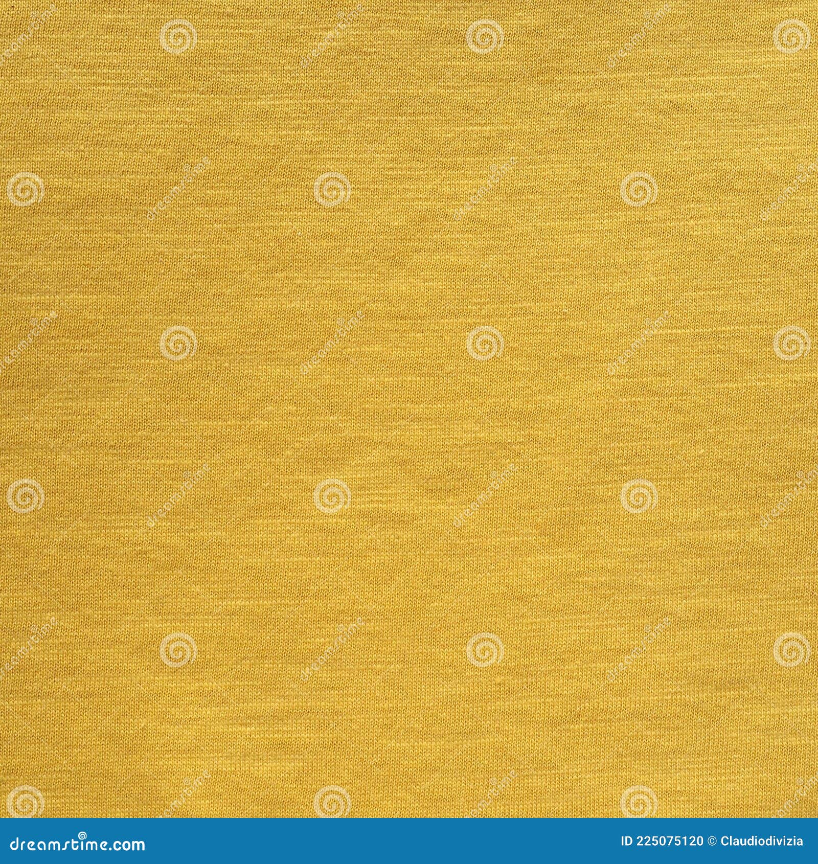 Yellow Cotton Fabric Texture Background Stock Photo - Image of yellow ...