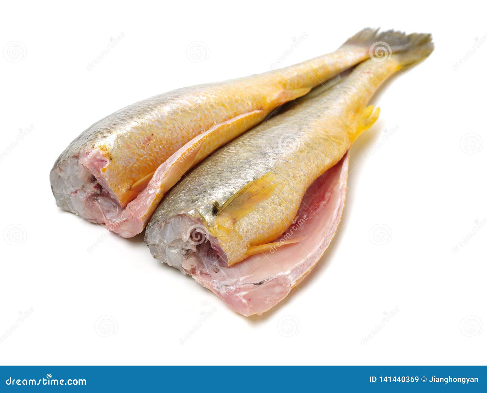 Yellow Croaker Fish stock image. Image of healthy, piece - 141440369
