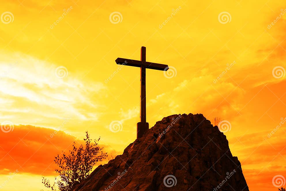 Yellow cross stock image. Image of blue, beads, blood, abstract - 169927