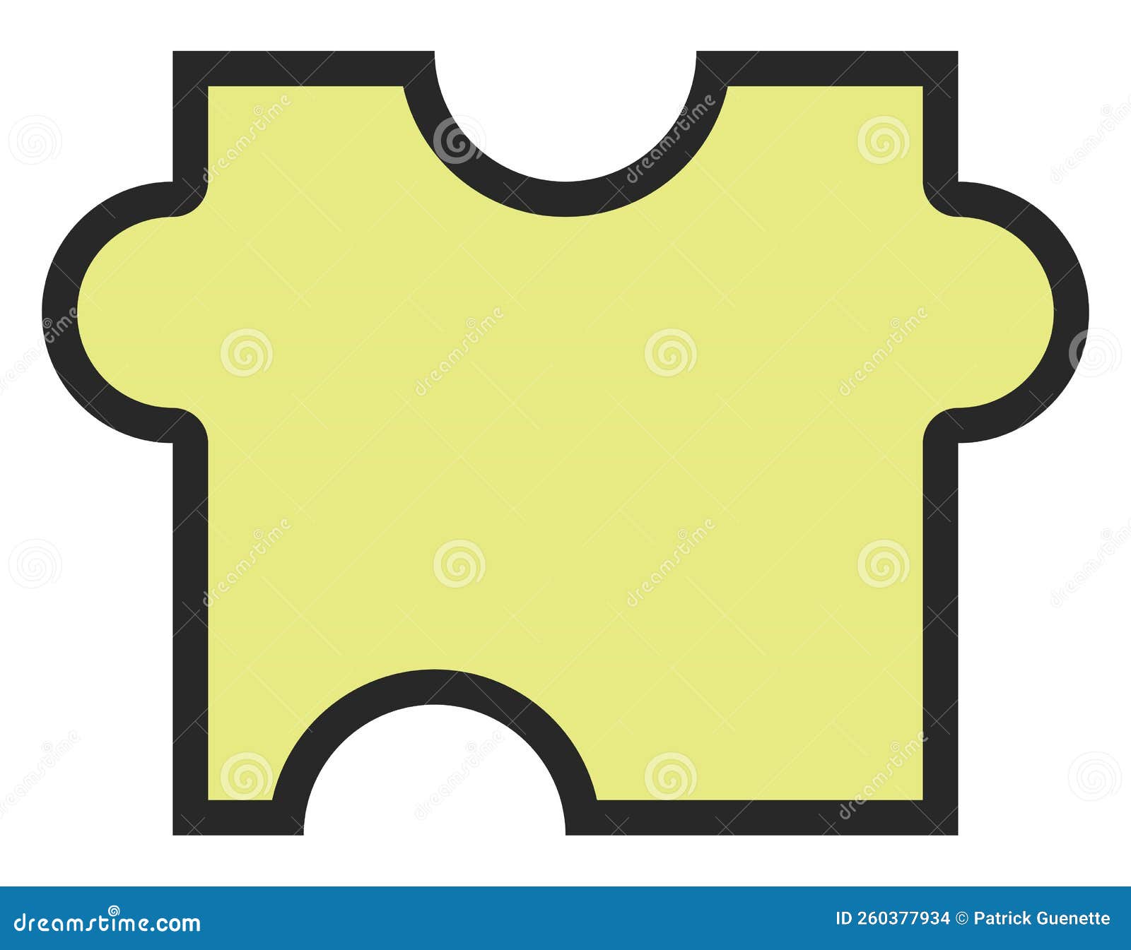 Yellow Cryptic Puzzle Piece, Icon Stock Vector - Illustration of white ...