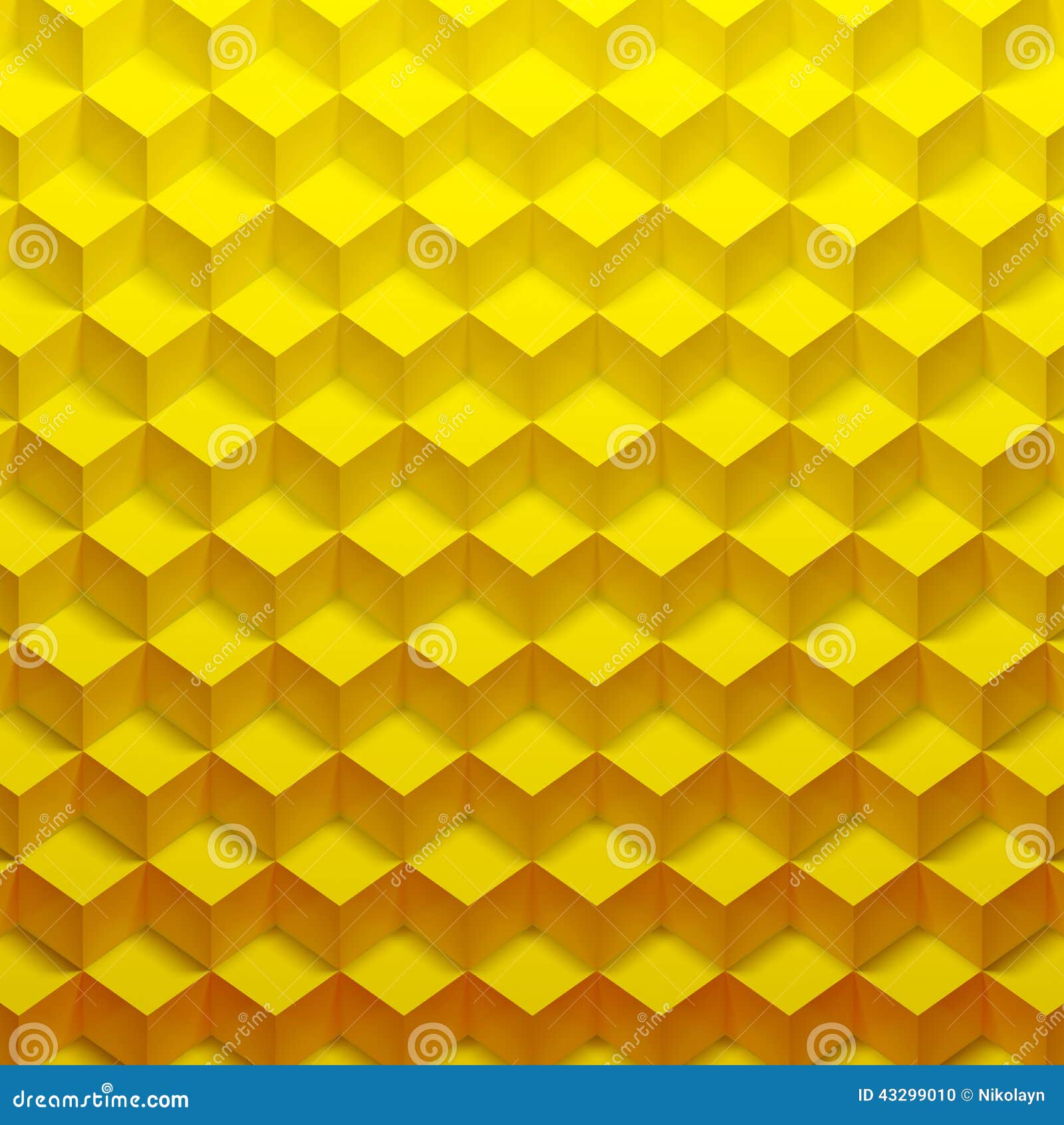 Yellow Cubes Royalty-Free Stock Photo | CartoonDealer.com #59037639