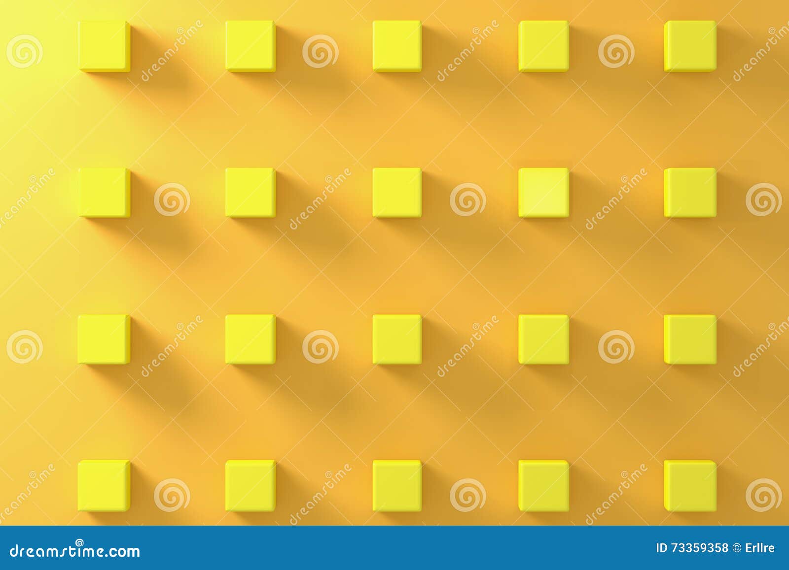 Yellow cubes on background stock illustration. Illustration of bright ...