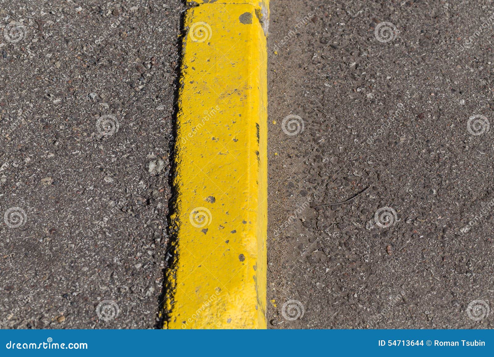 Yellow Curb Stone Border Stock Photo | CartoonDealer.com #261180108