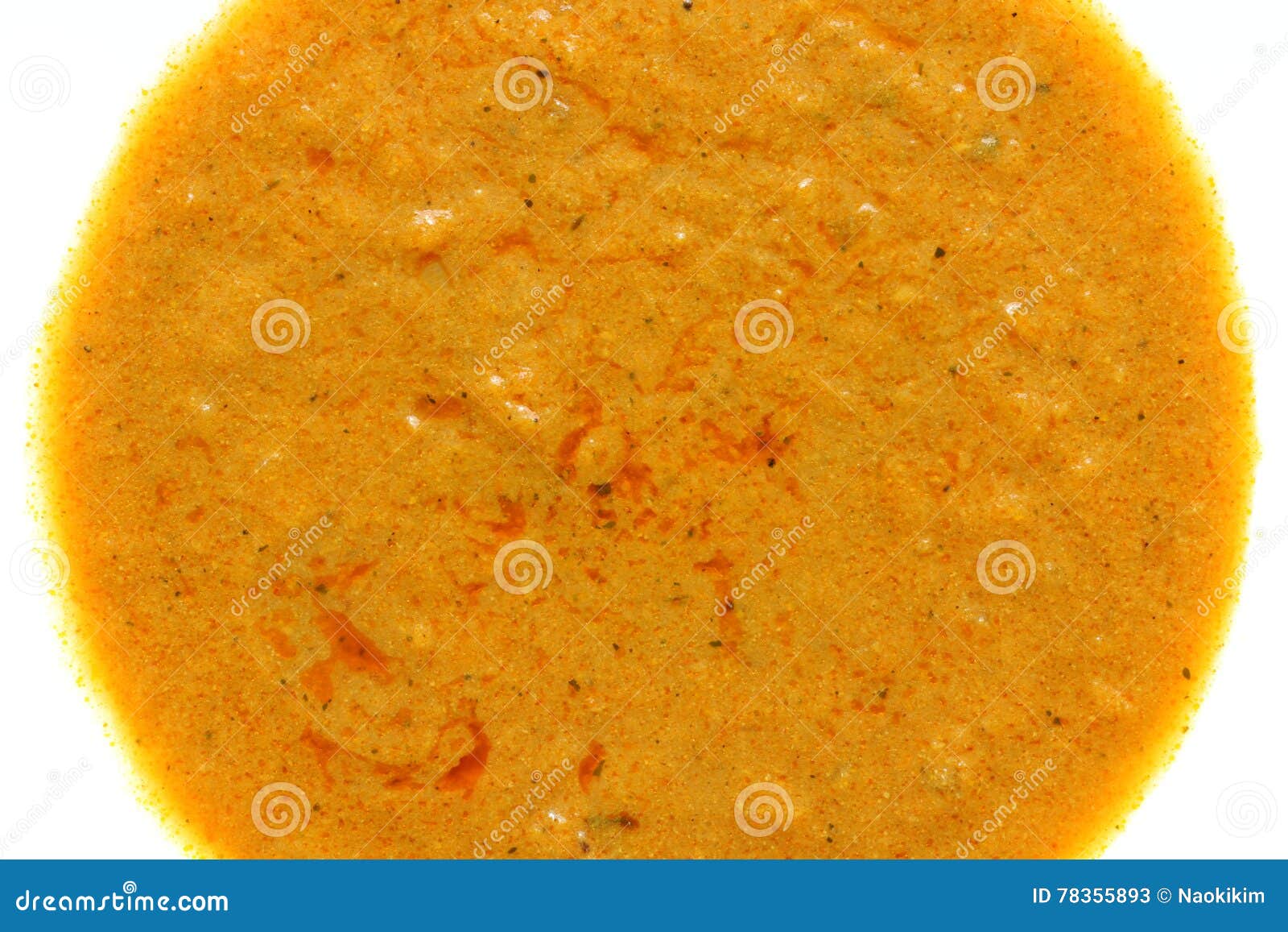 Yellow Curry Sauce Texture Background Stock Image - Image of oriental ...
