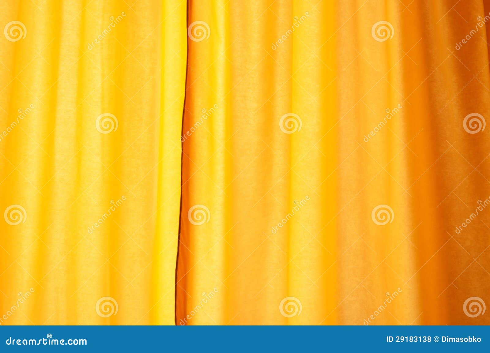 Yellow Curtain Fabric Texture For Background Stock Image ...