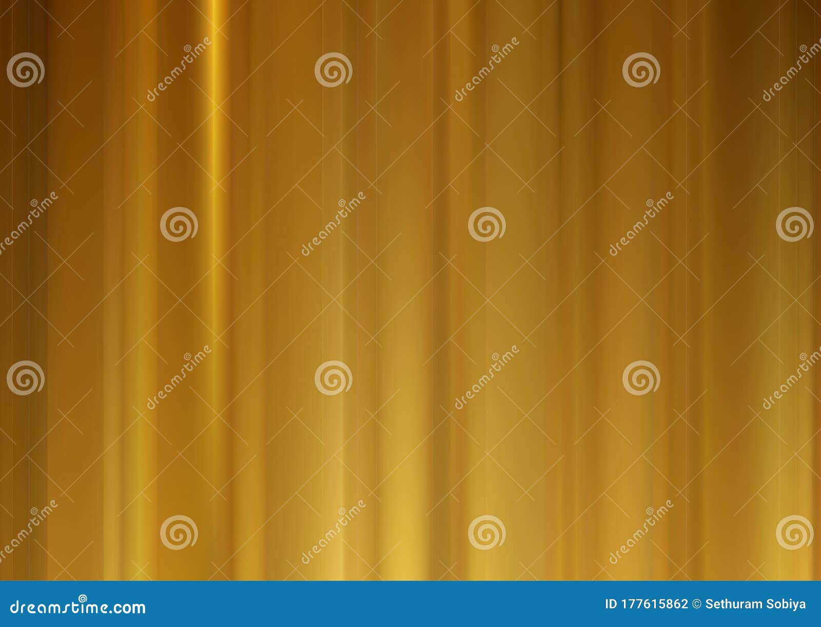 Yellow Curtain Element Background Vector Illustration Design Stock ...