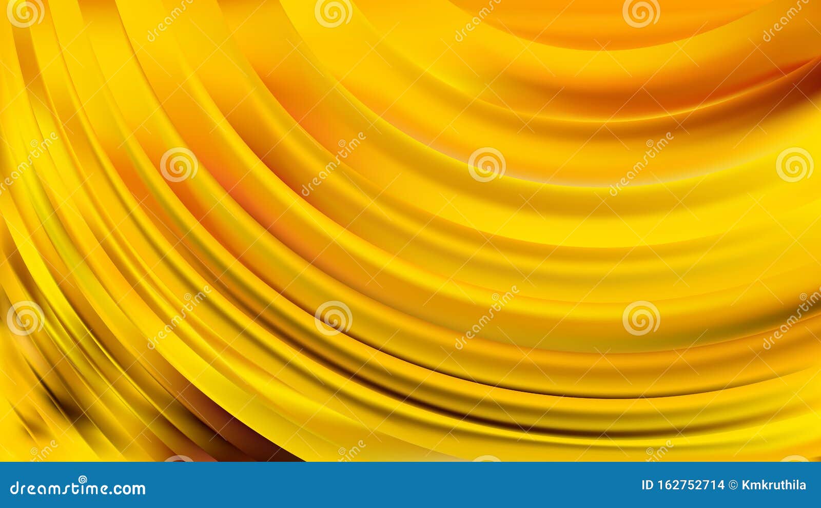 Yellow Curve Background Illustration Stock Vector - Illustration of ...