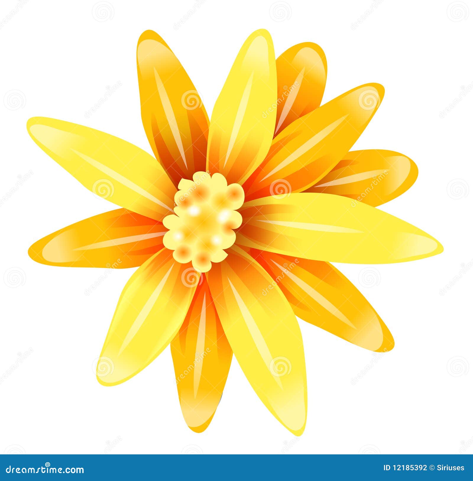 Yellow Daisy Clipart