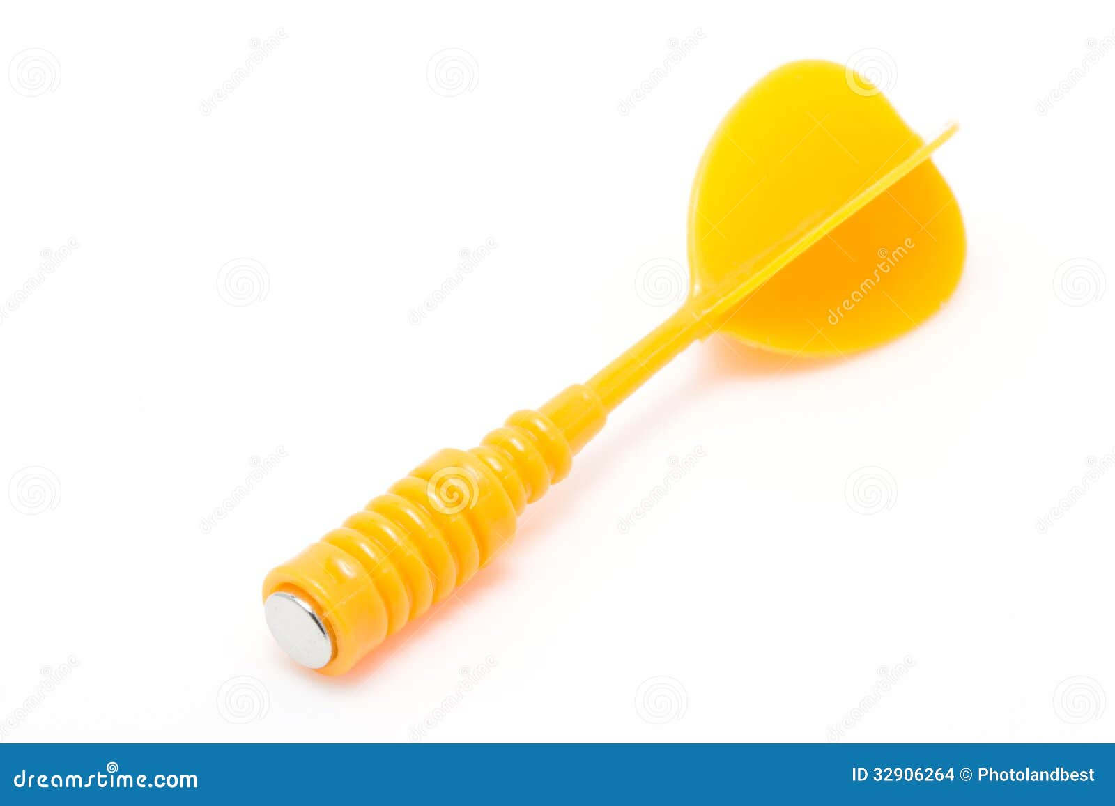 Yellow Dart Hitting Target Center Stock Image | CartoonDealer.com #53553139