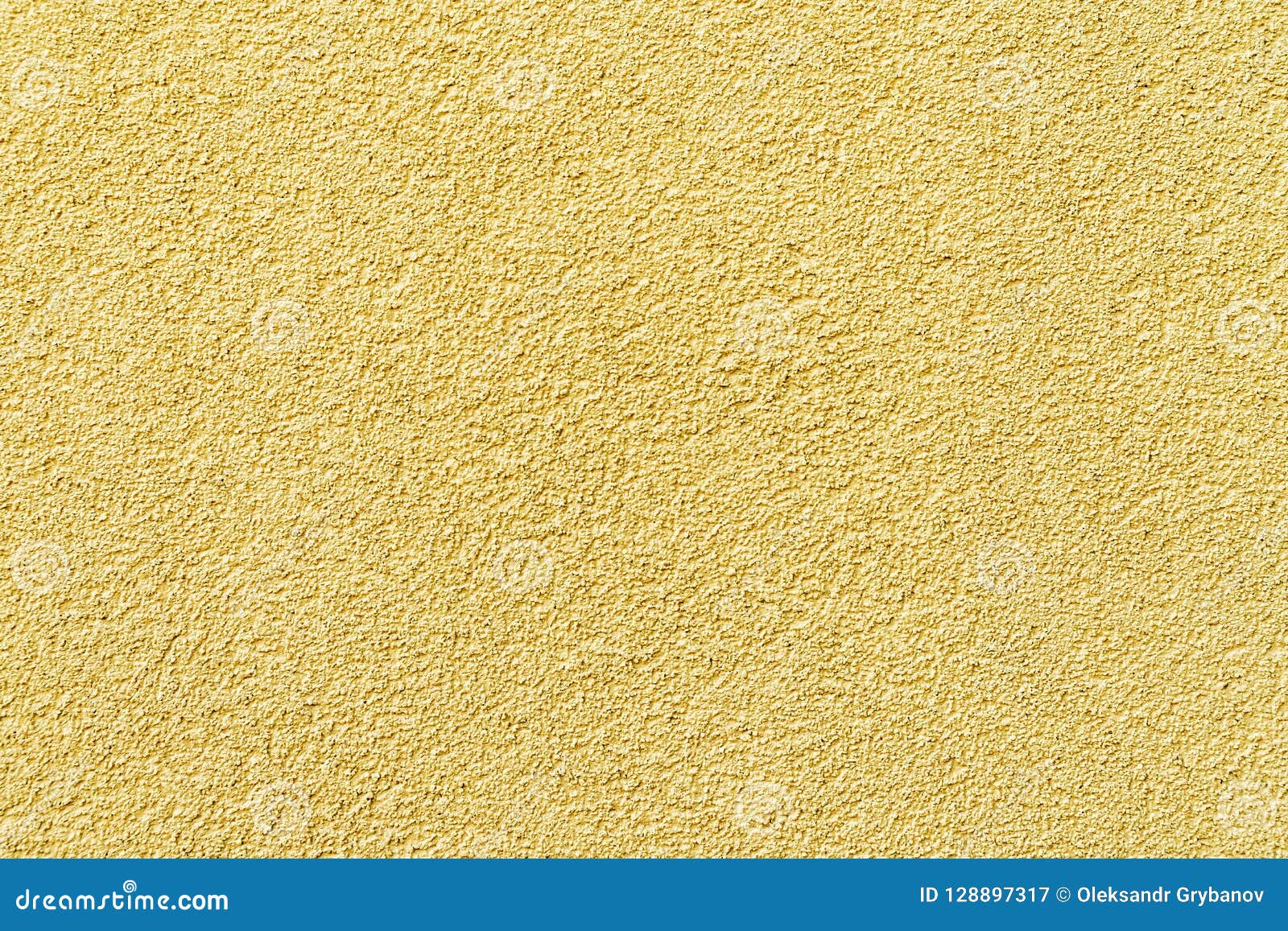 Yellow decorative plaster stock image. Image of grunge - 128897317