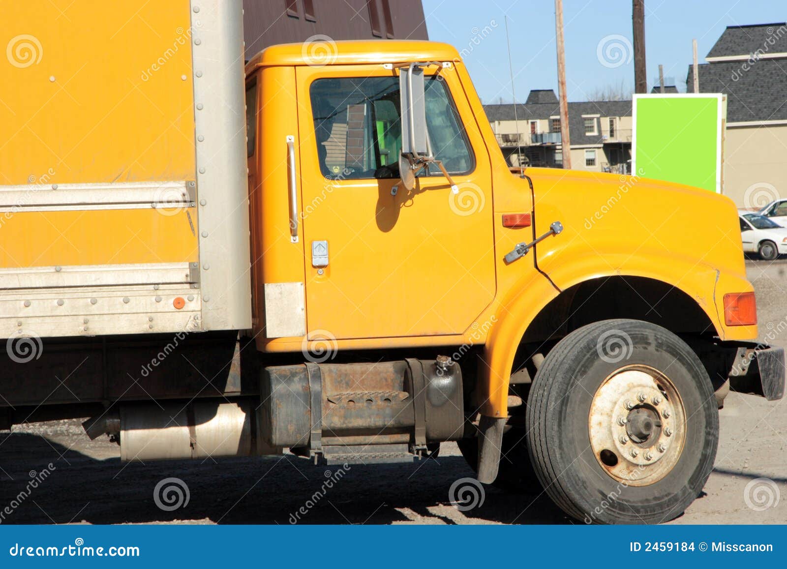 Food Delivery Yellow Truck at Susan Jaimes blog