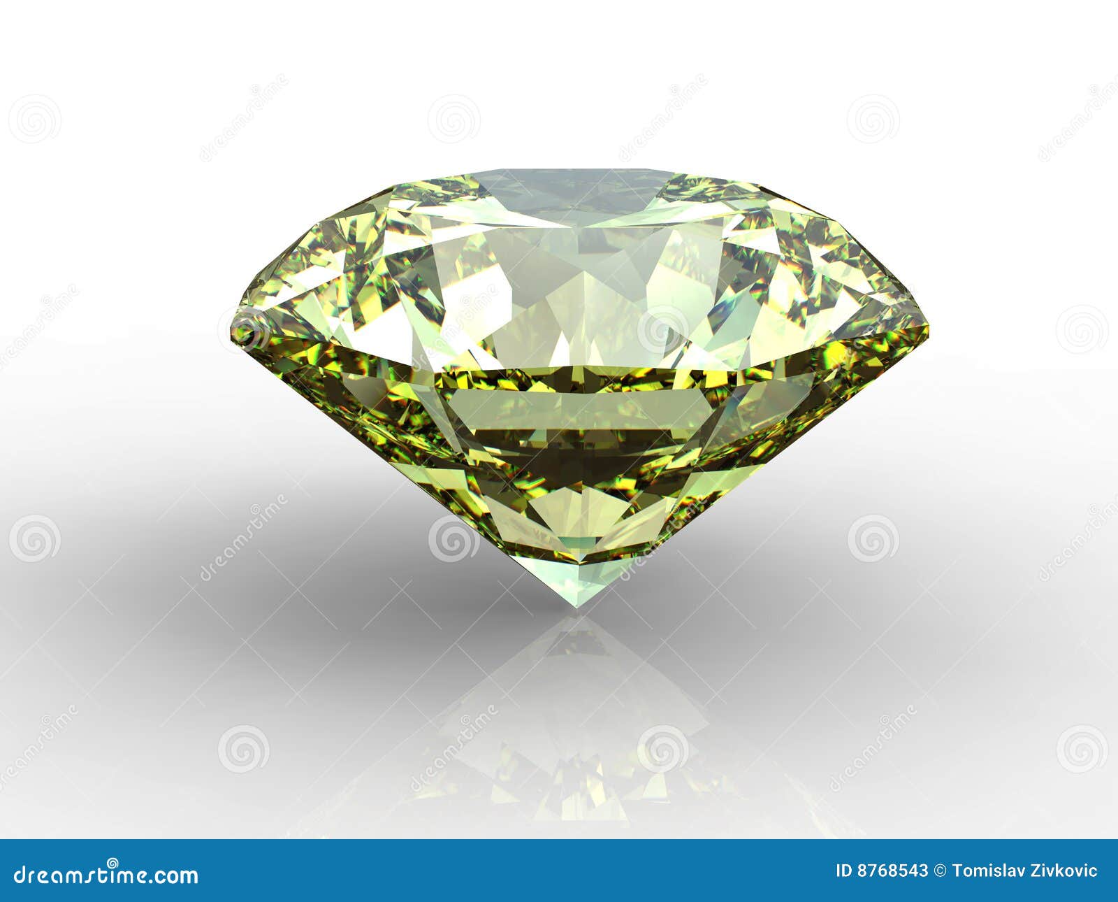 Yellow Diamond Icon 3d Isometric Vector Illustration | CartoonDealer ...