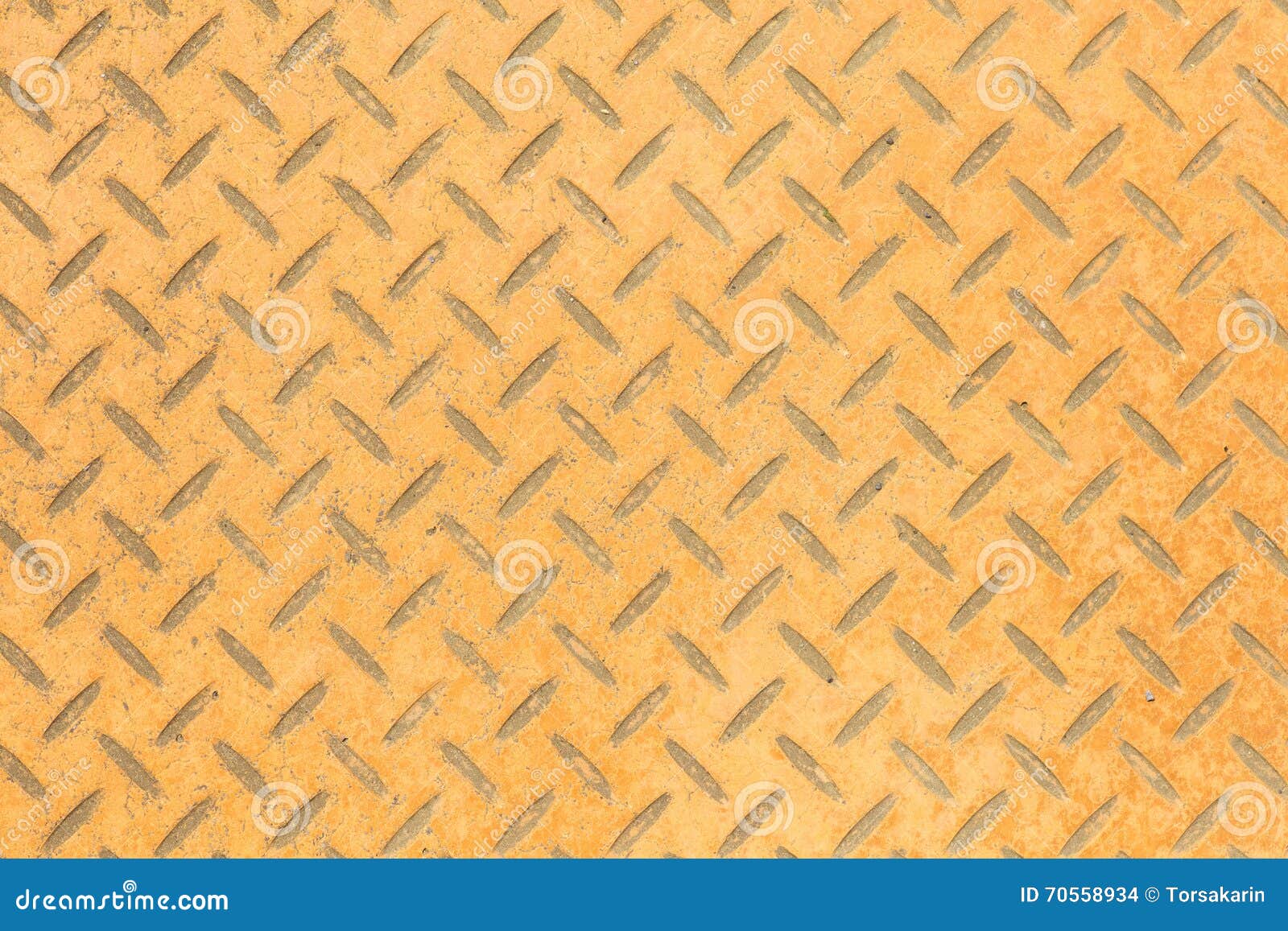 Yellow Diamond Plate Texture and Background Stock Photo - Image of ...
