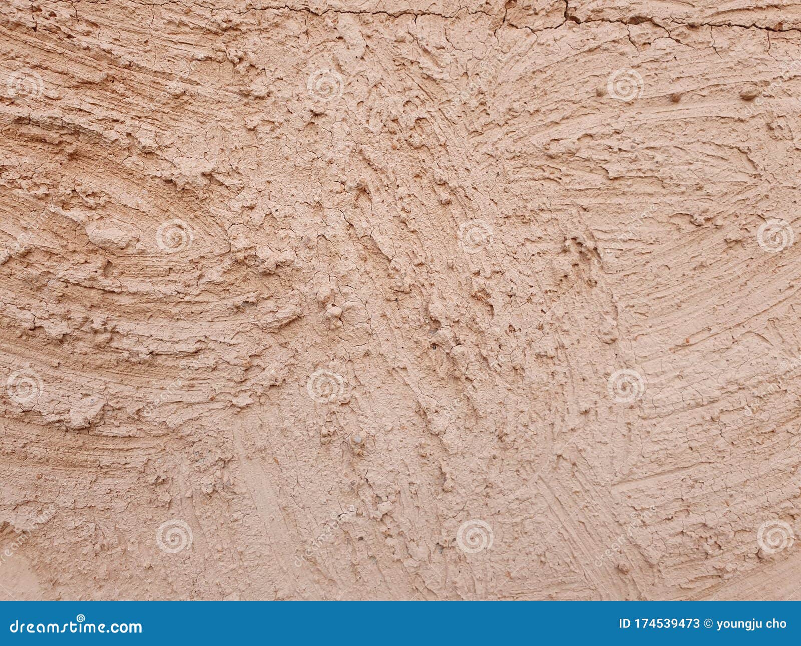 Yellow Dirt on the Wall Rough Texture Stock Image - Image of yellow ...