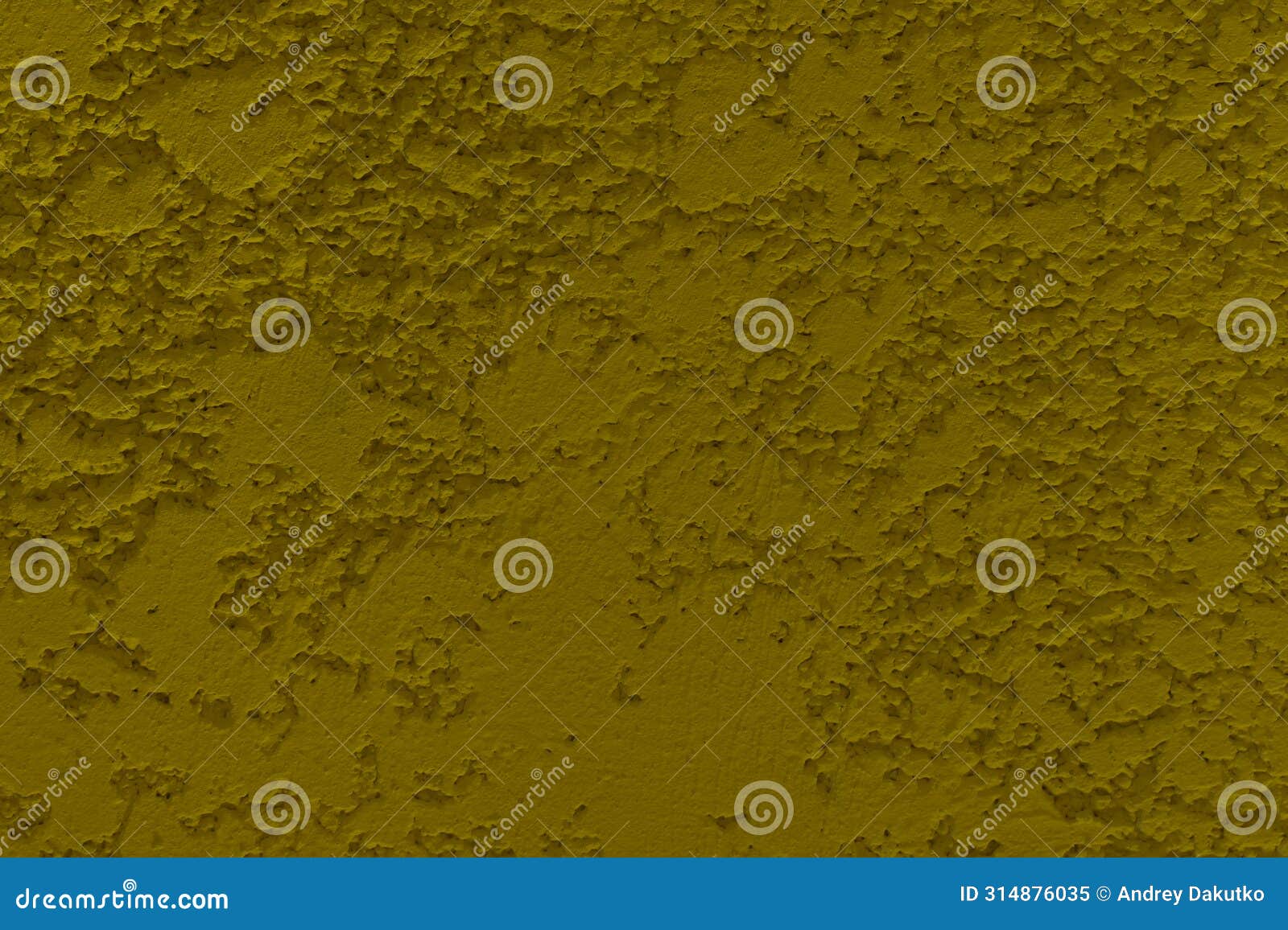 Yellow Dirty Color Paint Abstract Pattern Plaster Surface Stucco Wall ...