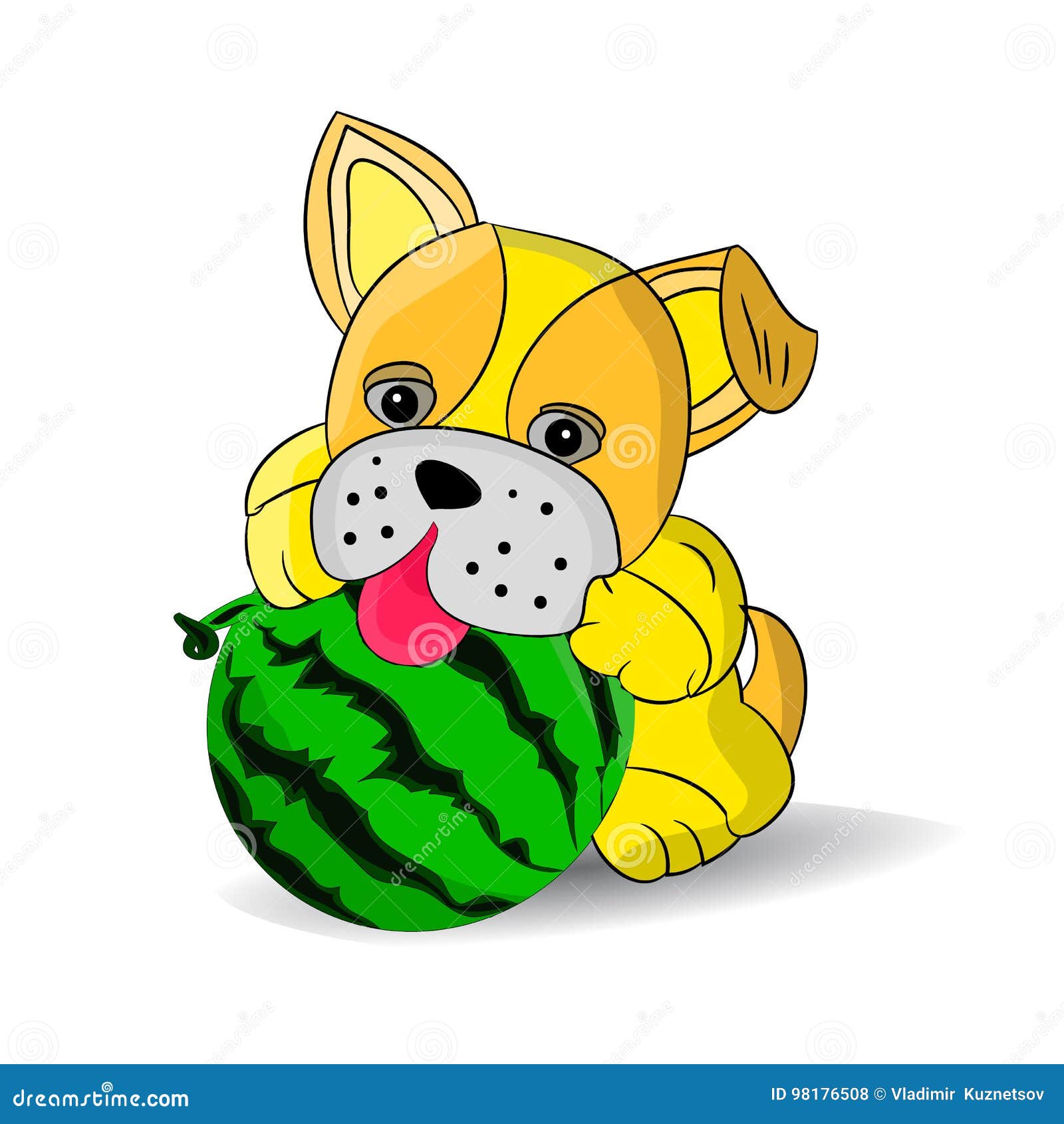Golden Watermelon Stock Illustrations – 511 Golden Watermelon Stock ...