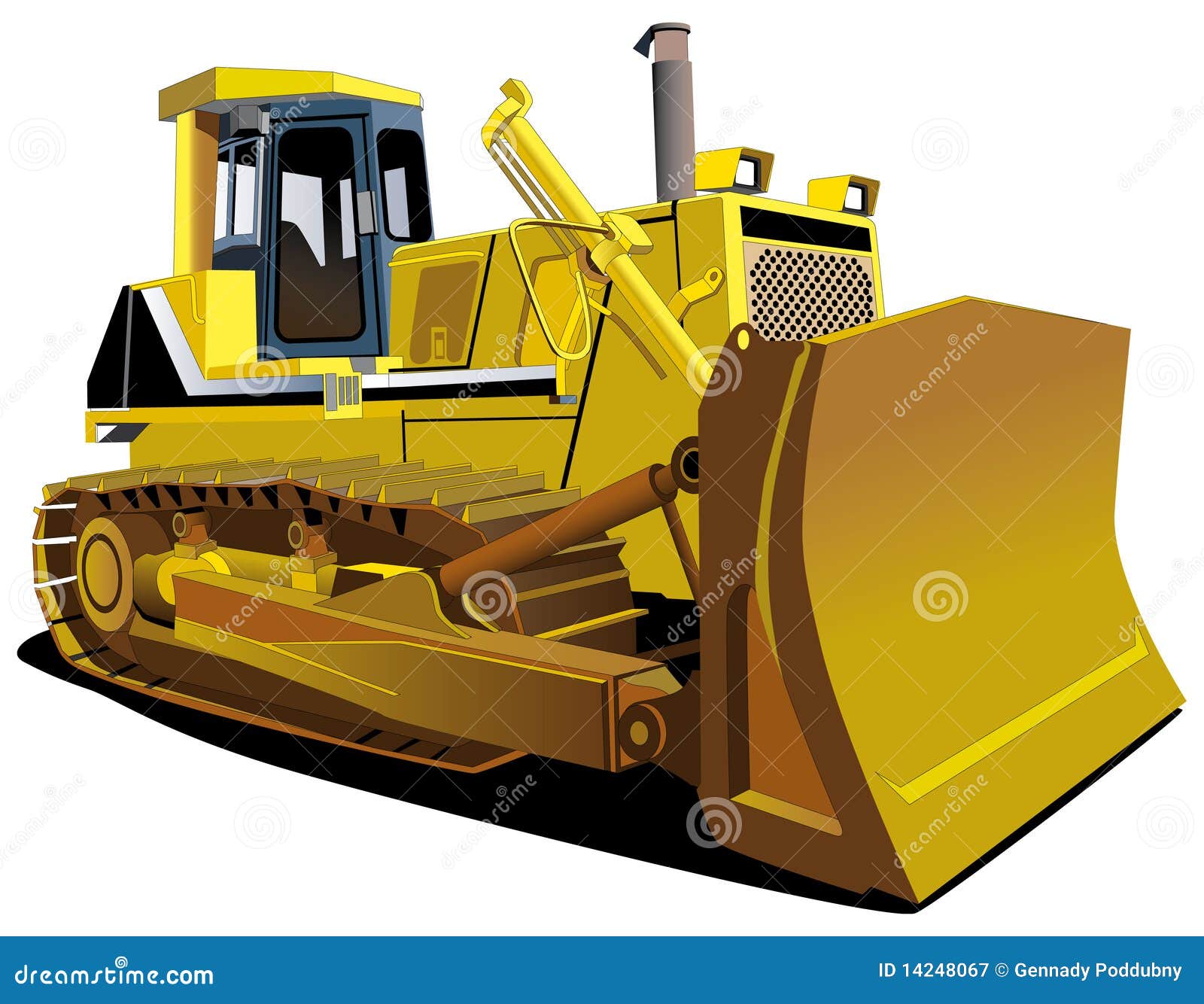 Dozer Cartoons, Illustrations & Vector Stock Images - 4395 Pictures to ...