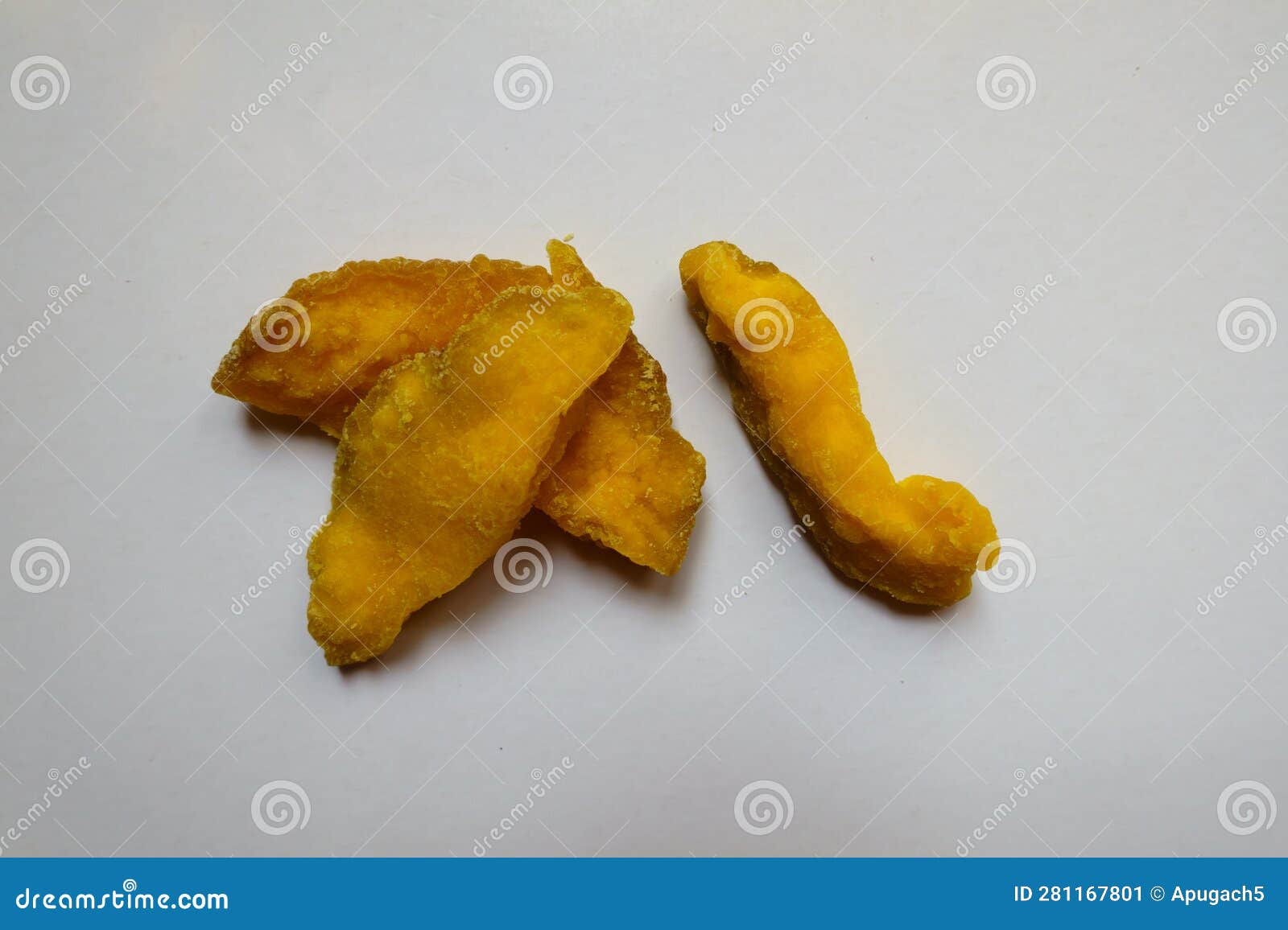 Yellow Dried Guava Fruit Slices (3 Items) Stock Image - Image of food ...