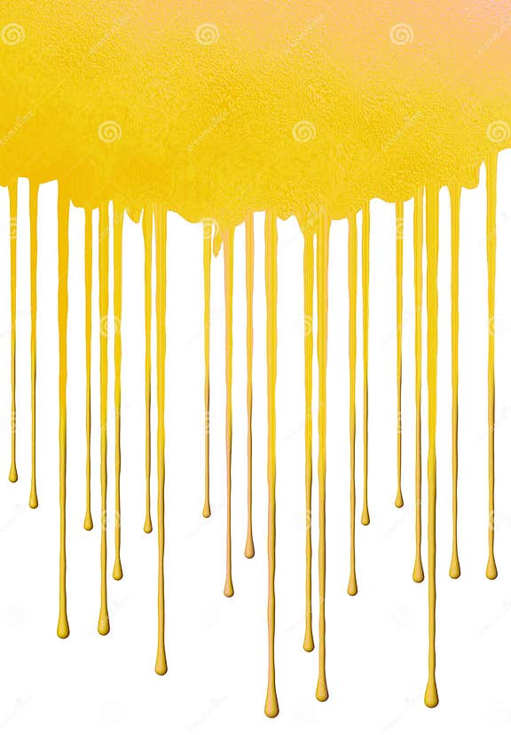 Yellow Drip stock photo. Image of runny, concept, distracting - 1092630