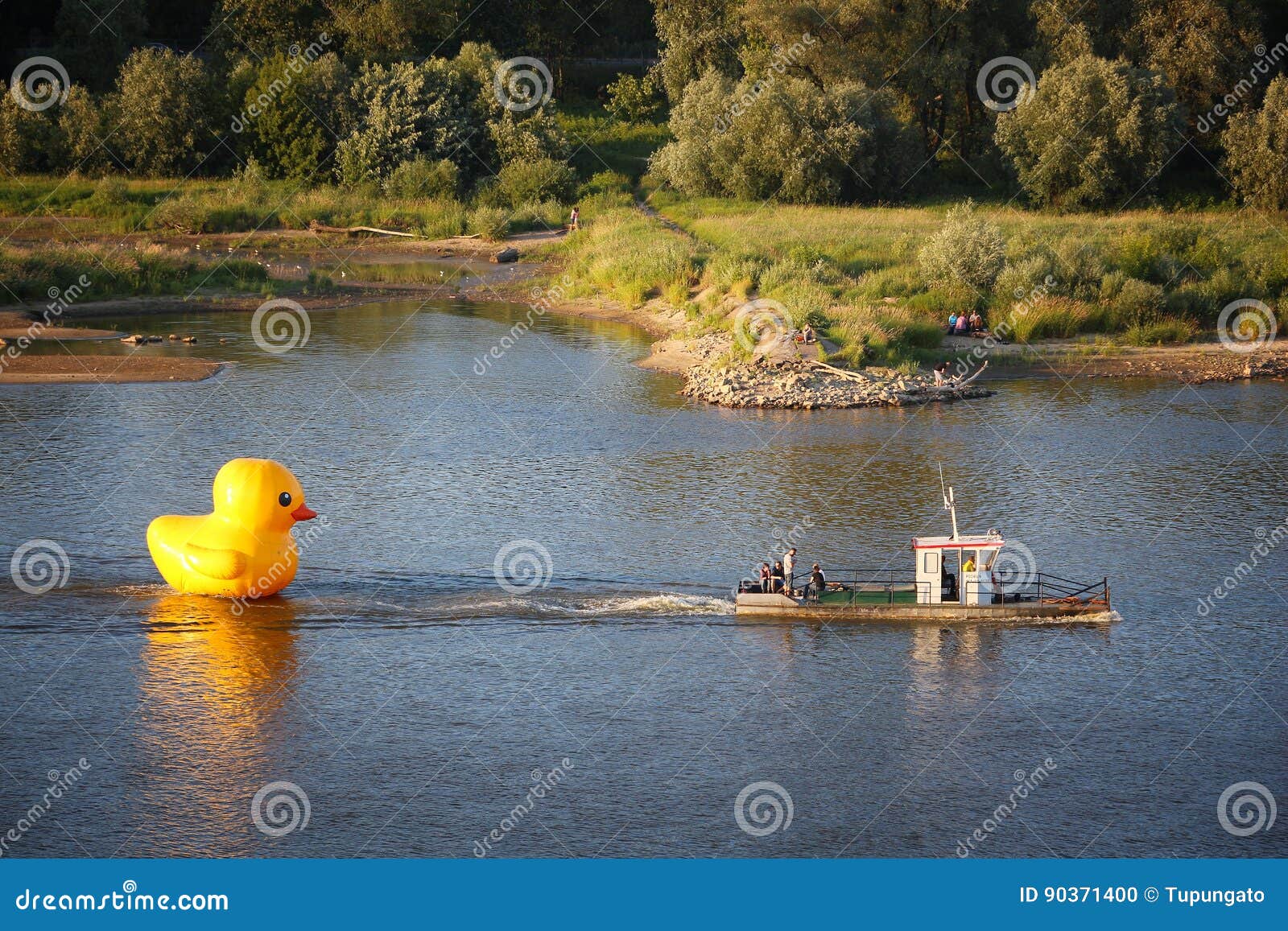Yellow Duck Editorial Image Image Of Polish Warsaw 90371400