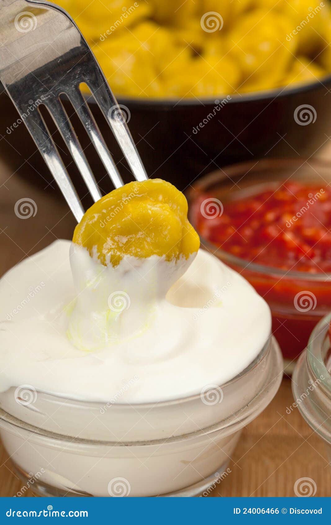 Yellow dumplings stock photo. Image of prepare, ingredient - 24006466