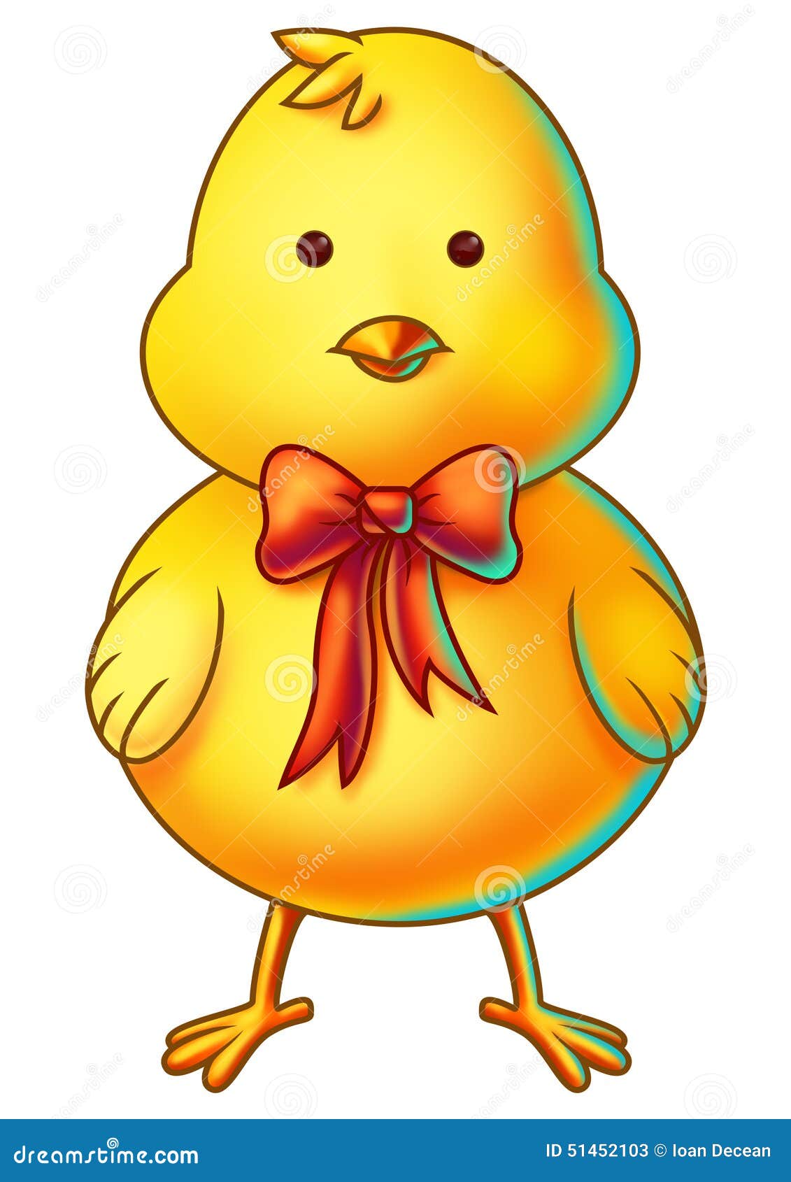 Easter Characters Cartoon