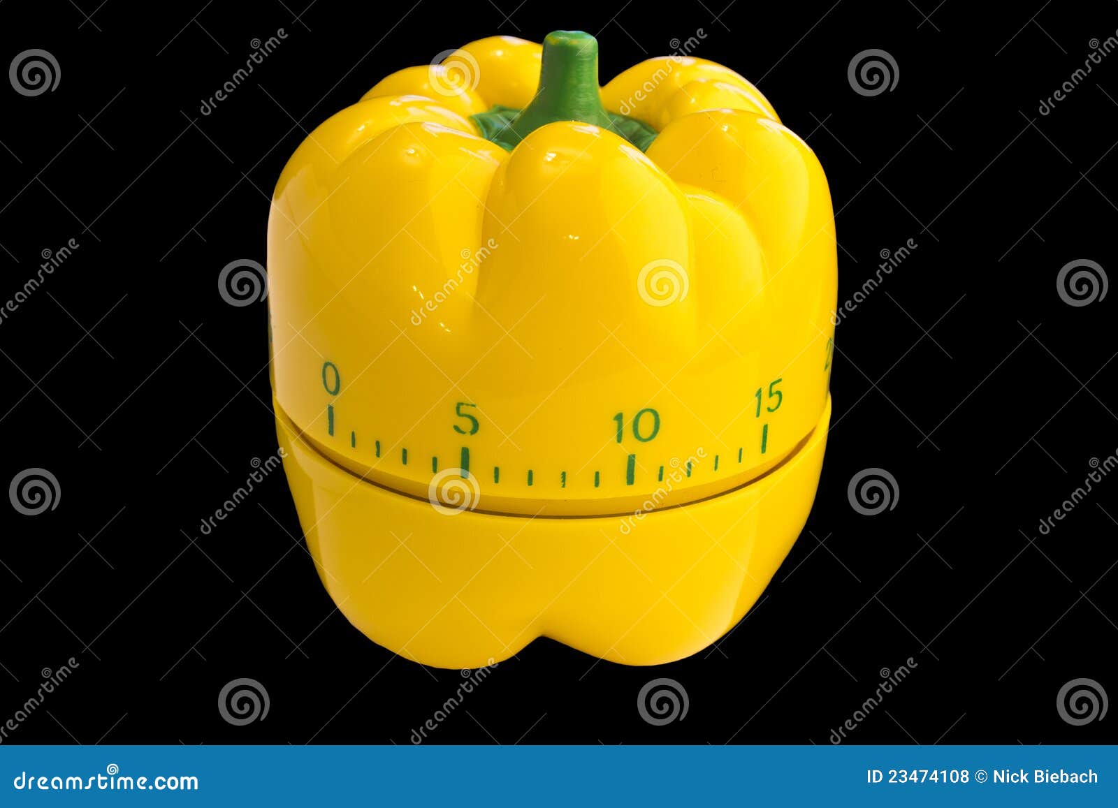 Yellow Egg Timer stock photo. Image of mechanism, figures - 23474108