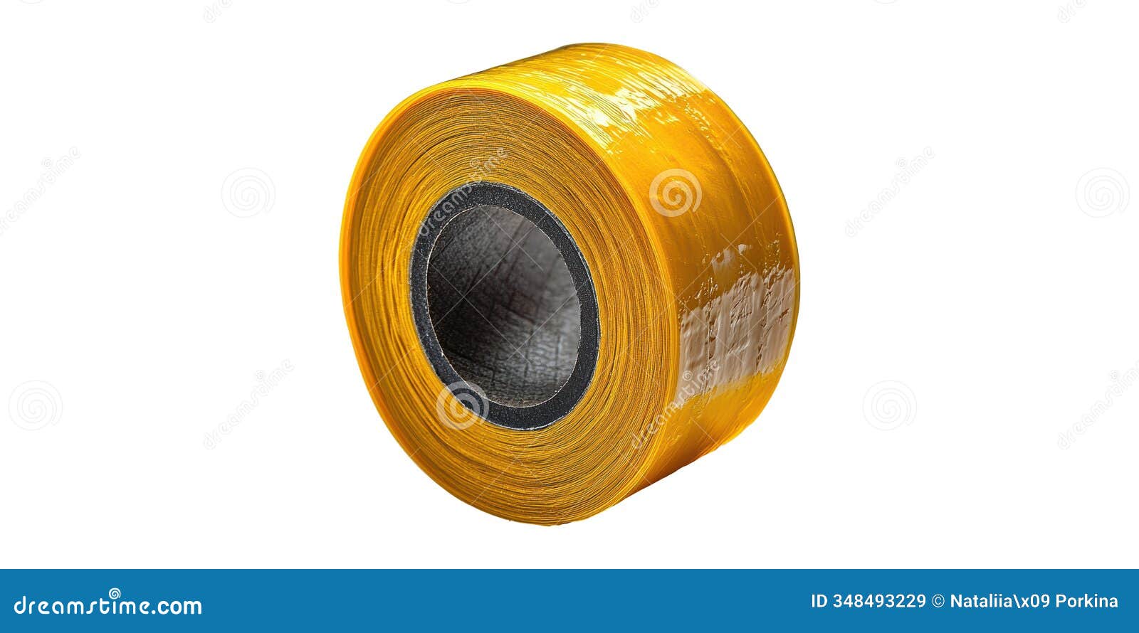 Yellow Electrical Tape Roll Isolated on Transparent Background Stock ...