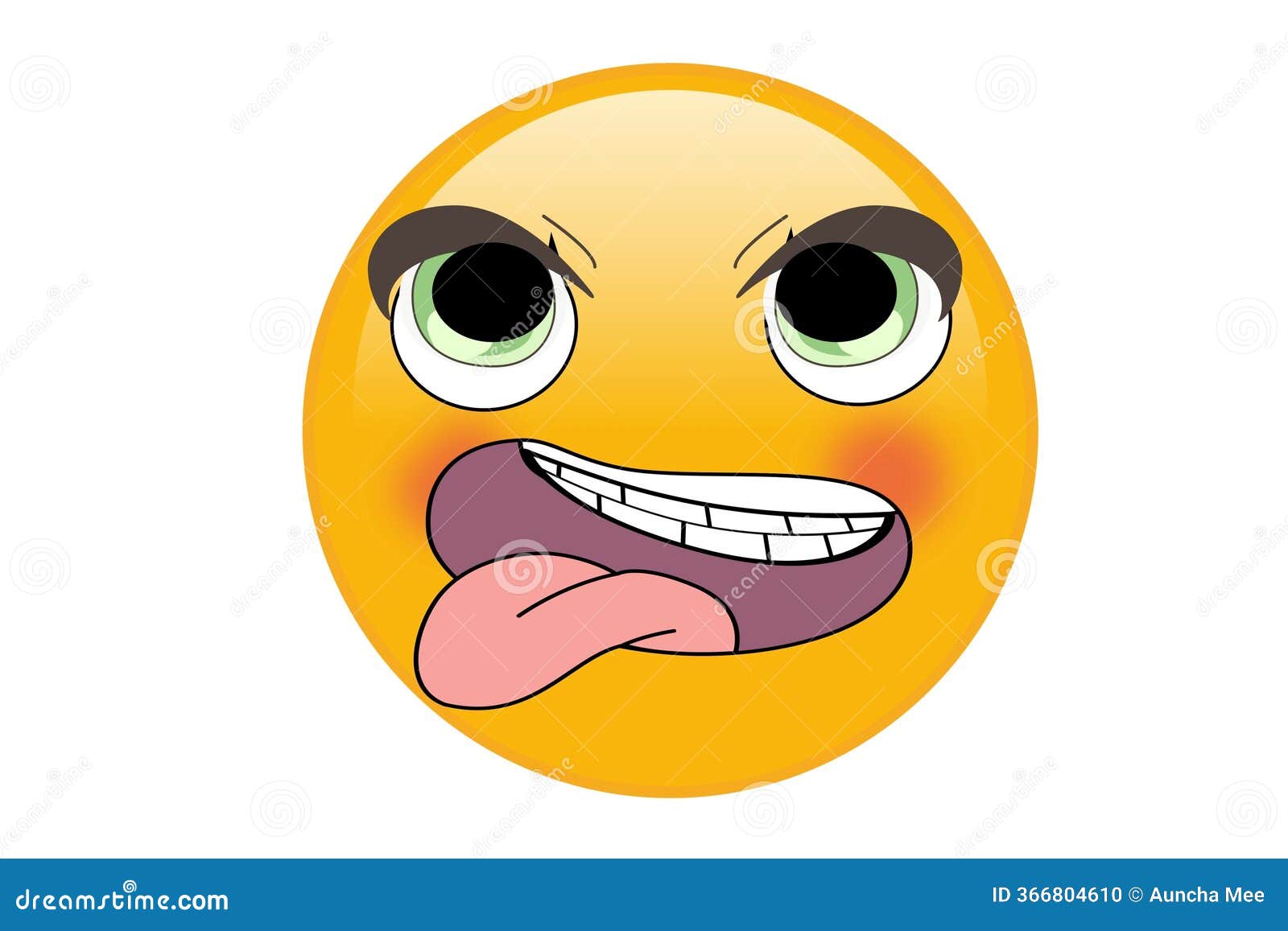 Yellow Emoticon Rubber Toys Isolated In White Background , Design For ...