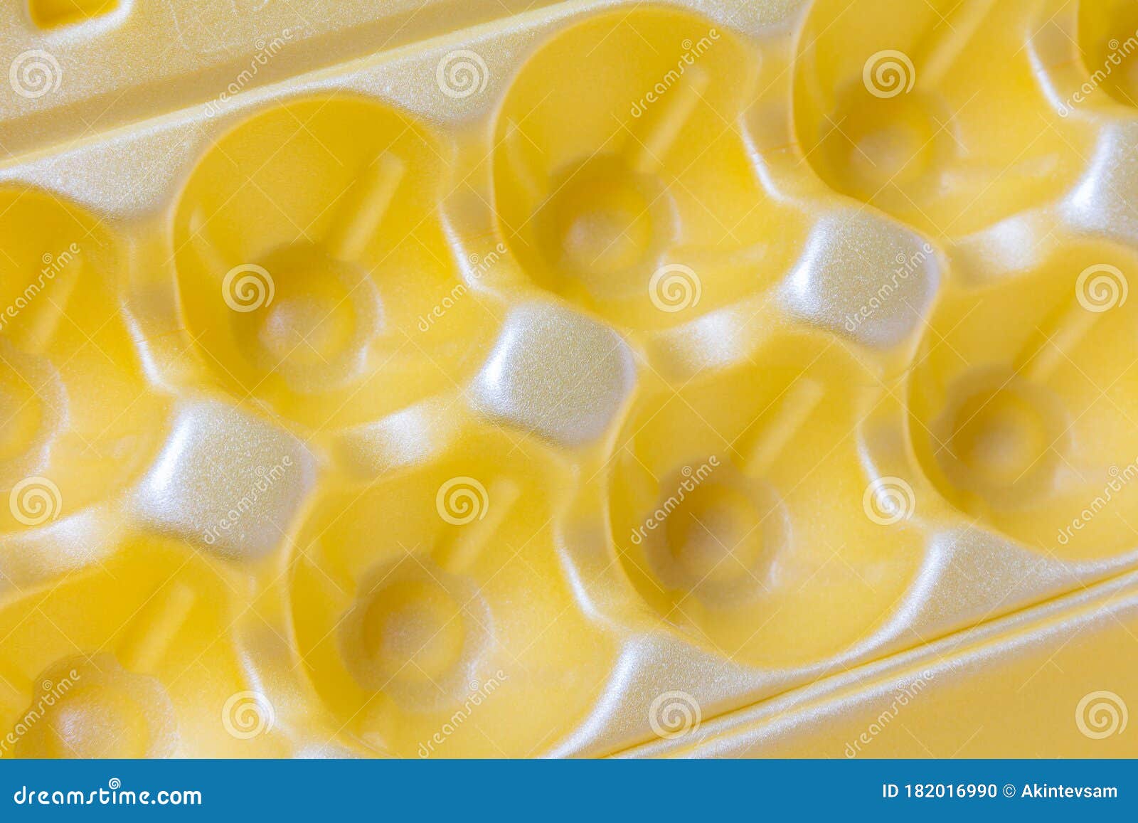 Yellow empty egg tray stock photo. Image of merchandise - 182016990