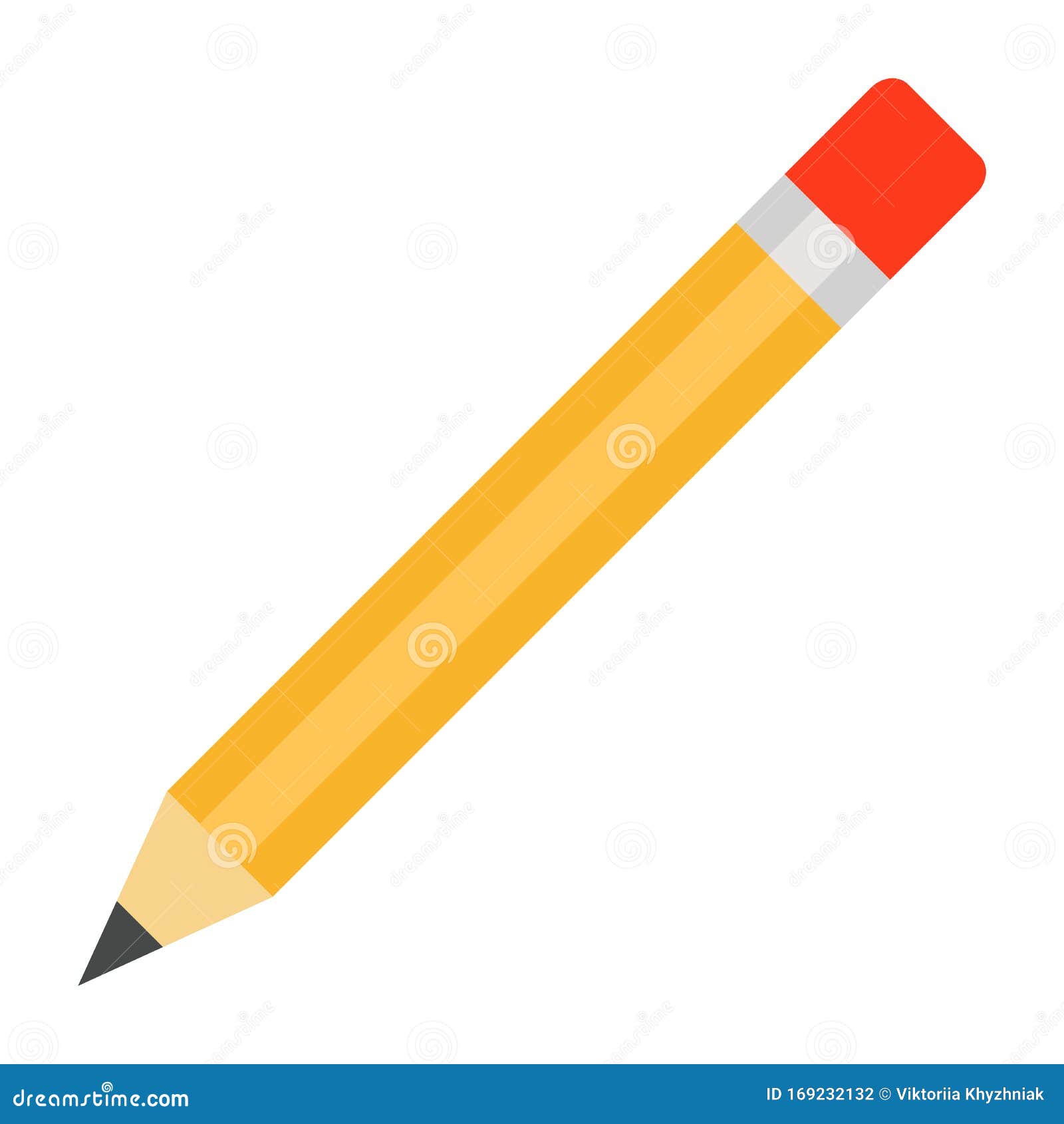 Yellow Eraser Pencil Vector Icon Flat Isolated Stock Vector ... Yellow Eraser Pencil Vector Icon Flat Isolated Stock Vector ...