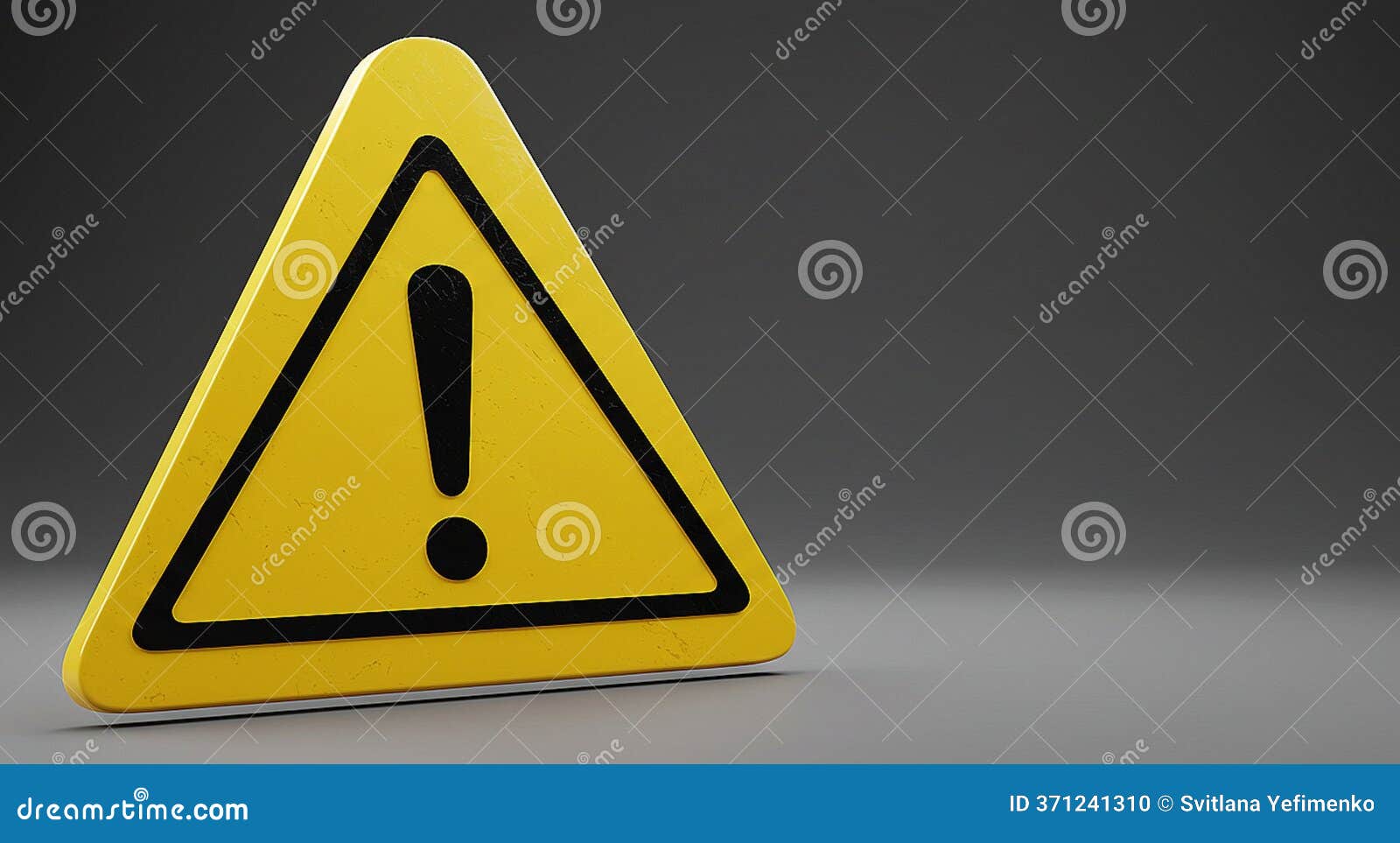 Yellow Exclamation Mark Sticker Template - Attention Sign, Editable ...