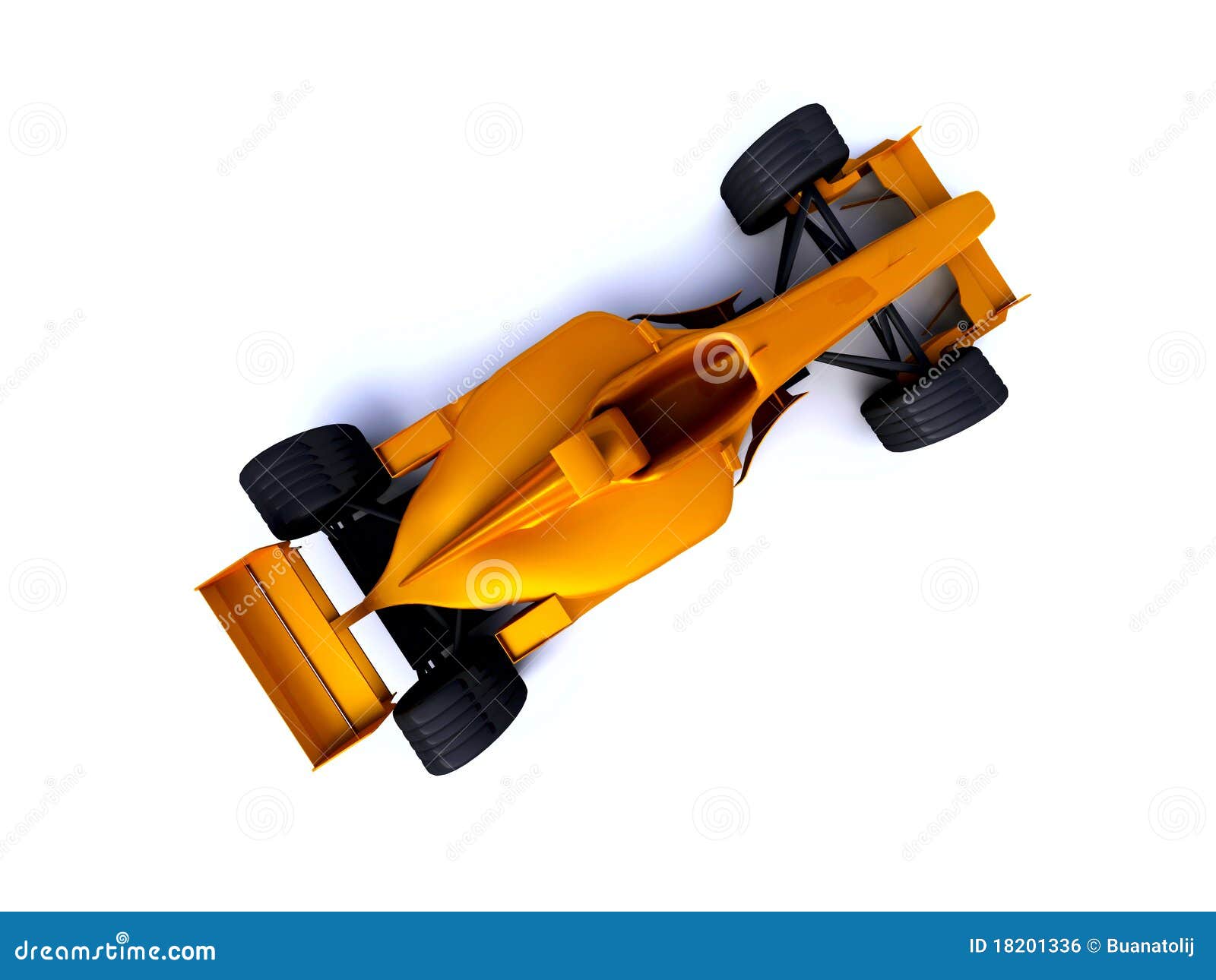 Yellow f1 stock illustration. Illustration of speed, professional ...