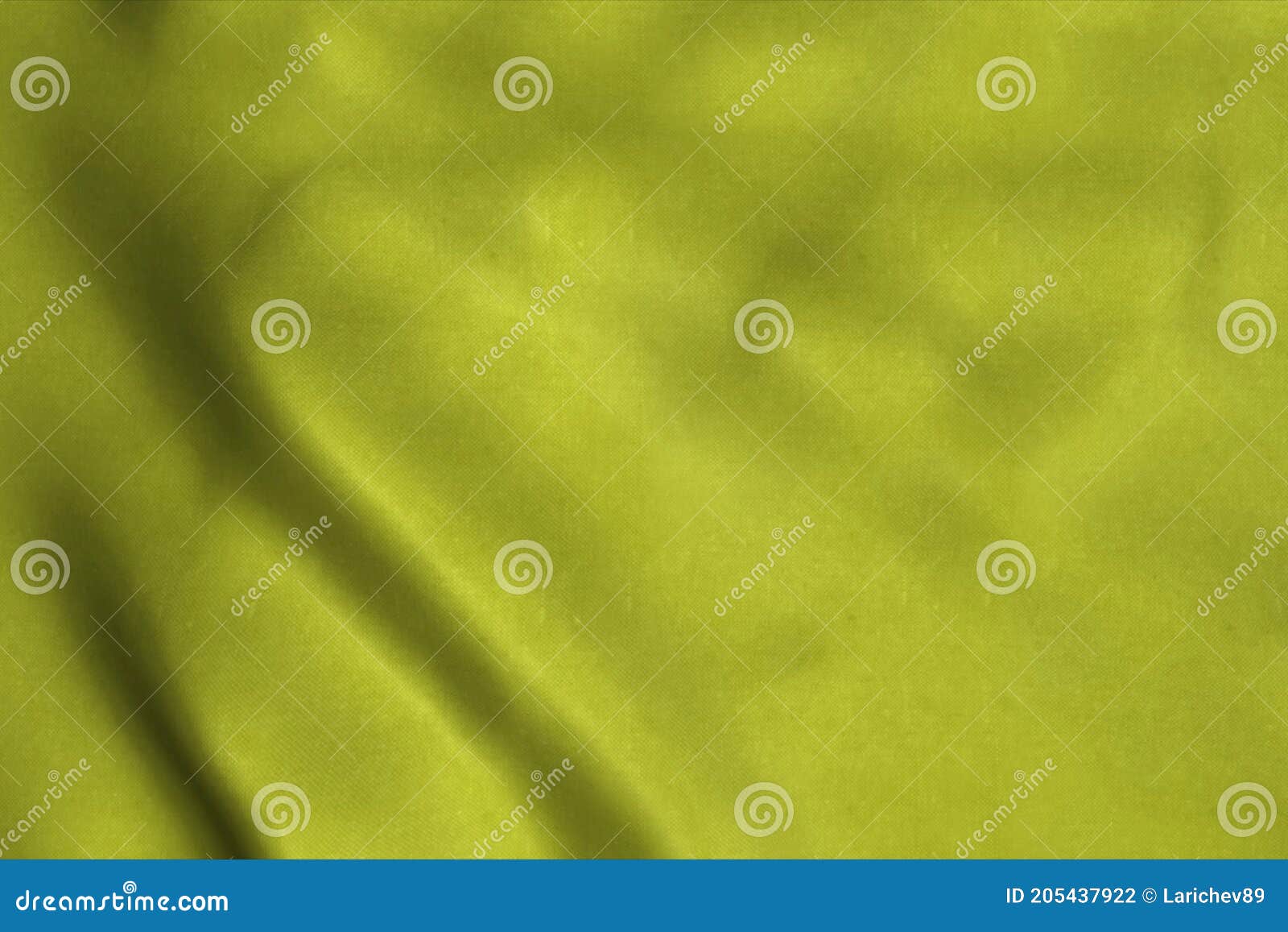 Yellow Fabric Background Waving in the Wind. 3d Illustration Stock ...