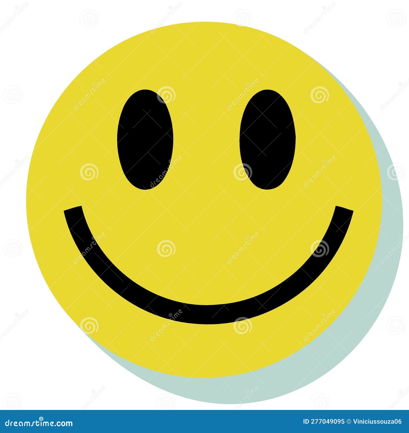 Yellow Face Icon Smiling Happy Stock Vector - Illustration of smiling ...