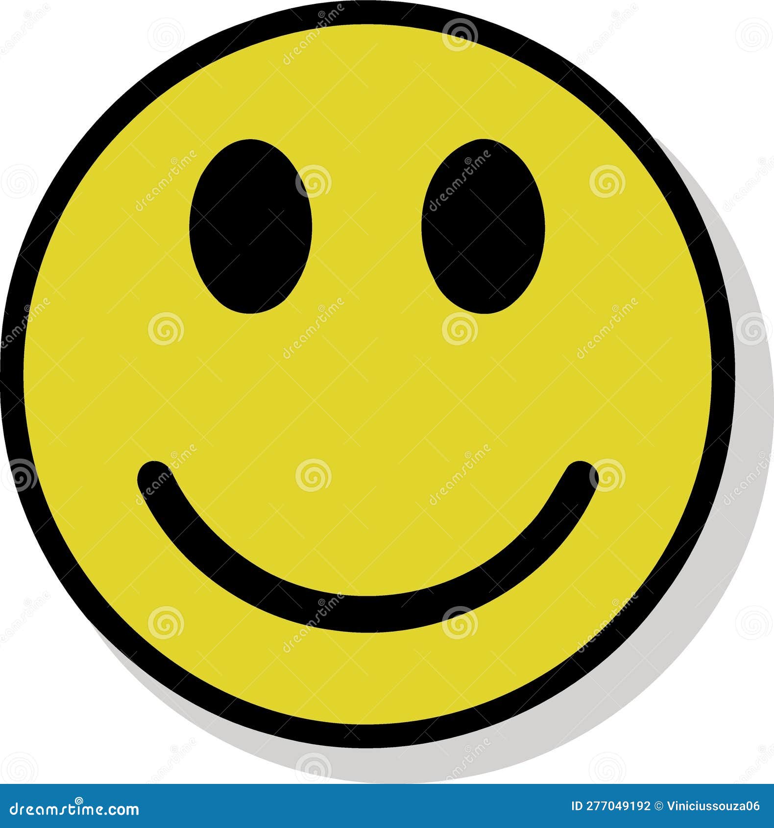 Yellow Face Icon Smiling Happy Stock Vector - Illustration of yellow ...