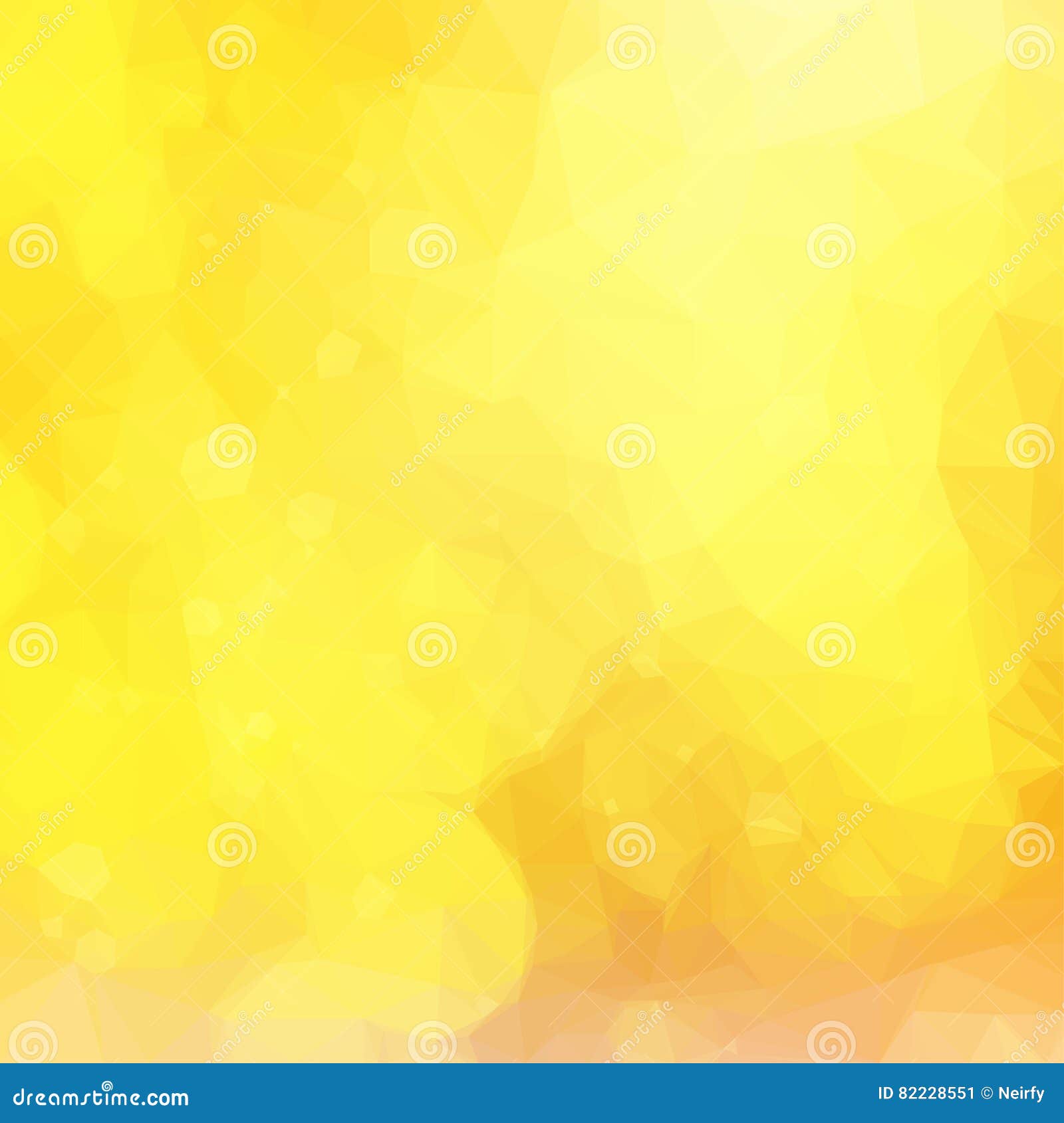Yellow Festive Background with Lights Stock Vector - Illustration of ...