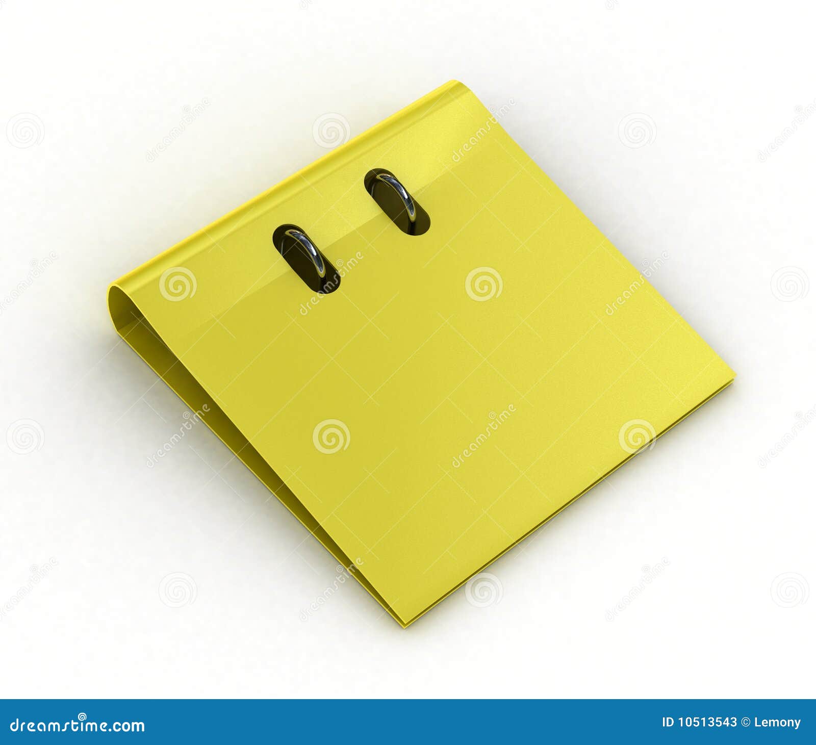 Yellow file , binder stock illustration. Illustration of binder - 10513543