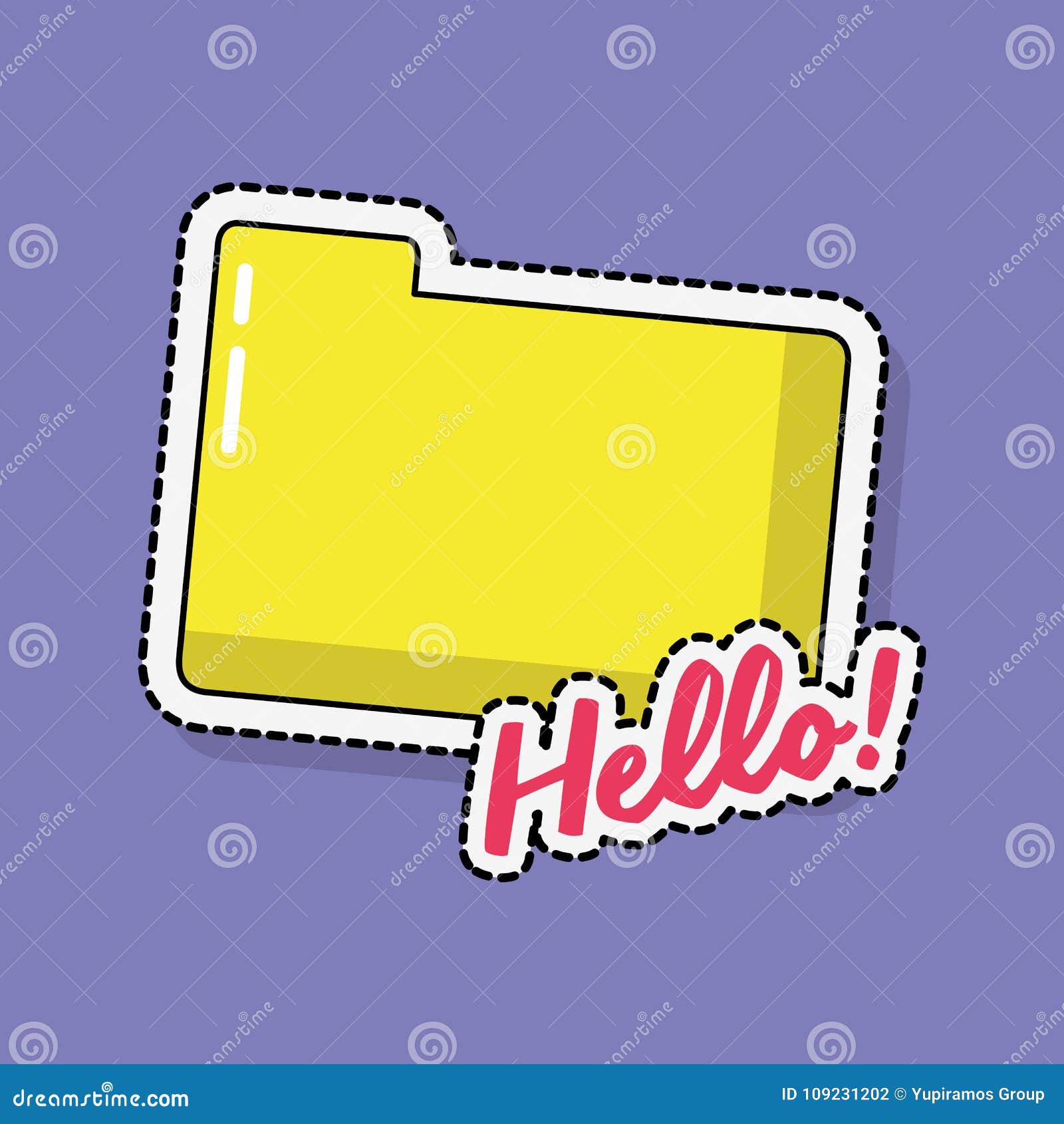 Yellow file design stock vector. Illustration of chart - 109231202