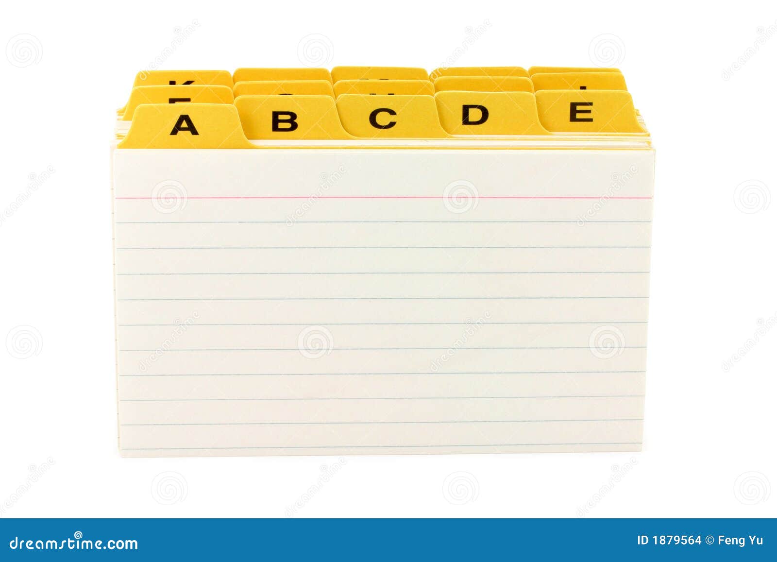 Yellow file divider stock photo. Image of data, business - 1879564